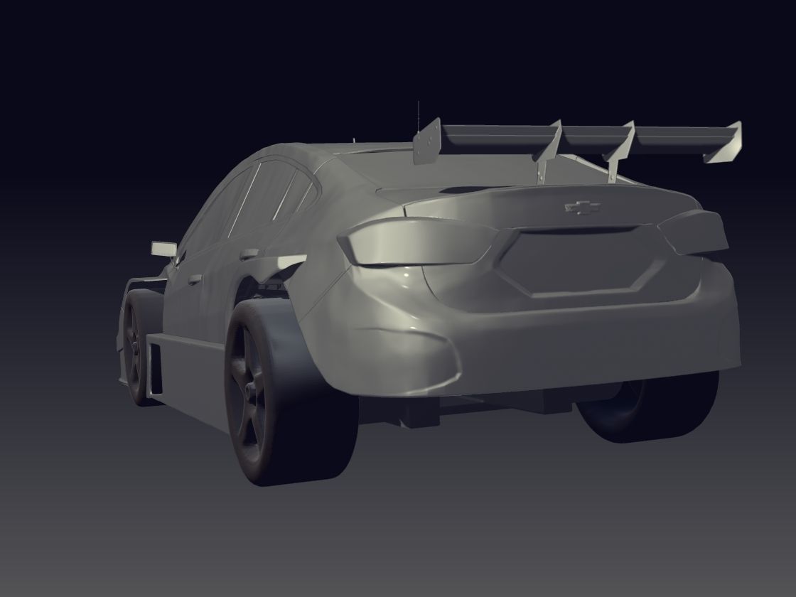 Chevrolet Cruze 2018 tc 2000 free 3D model 3D printable | CGTrader