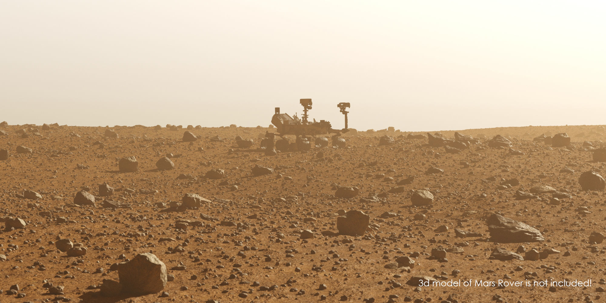 Mars surface 3D model | CGTrader