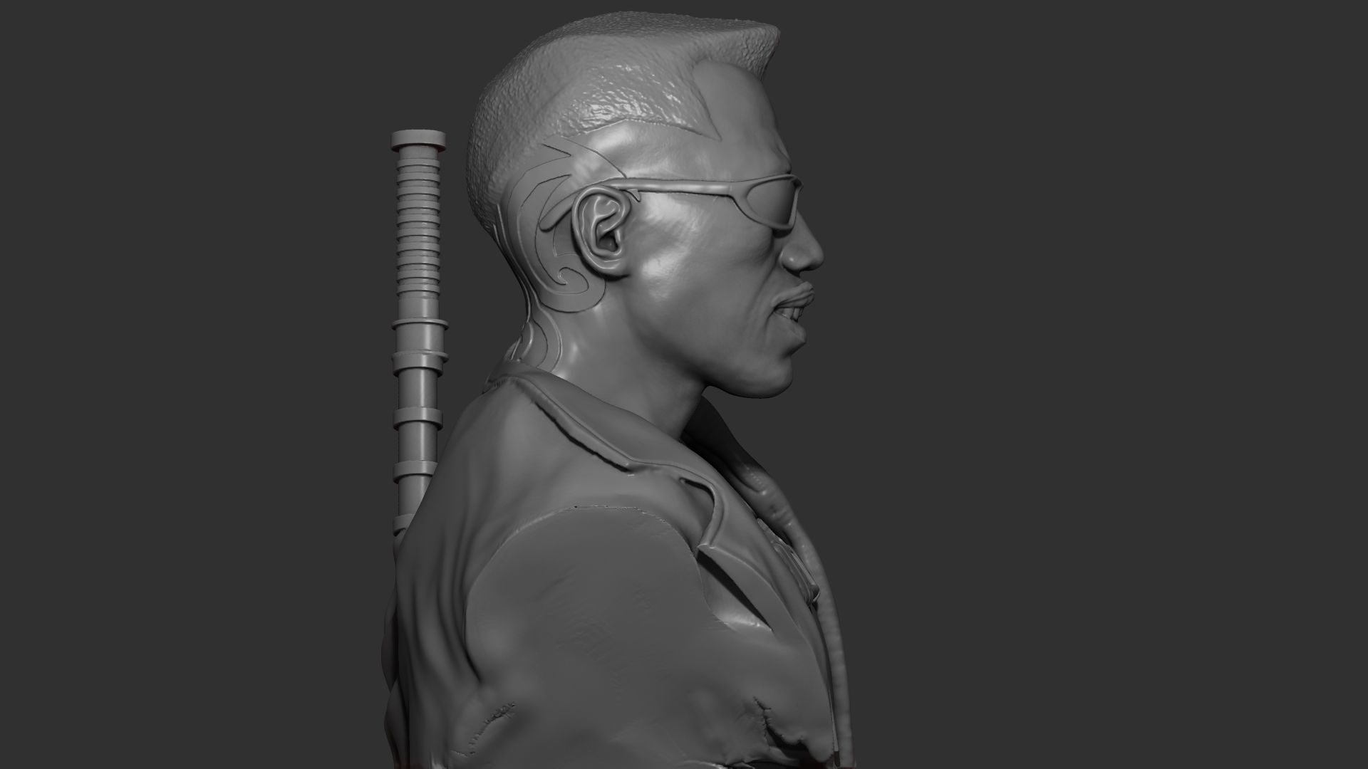 Bust Blade - 3D Print 3D model 3D printable | CGTrader