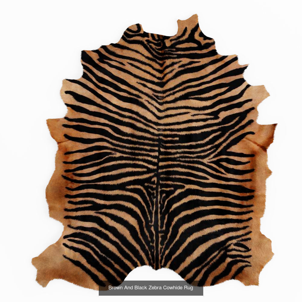 Collection of 39 animal skin rugs | CGTrader