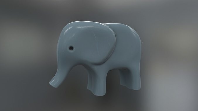 3D model Toy Elephant VR / AR / low-poly | CGTrader