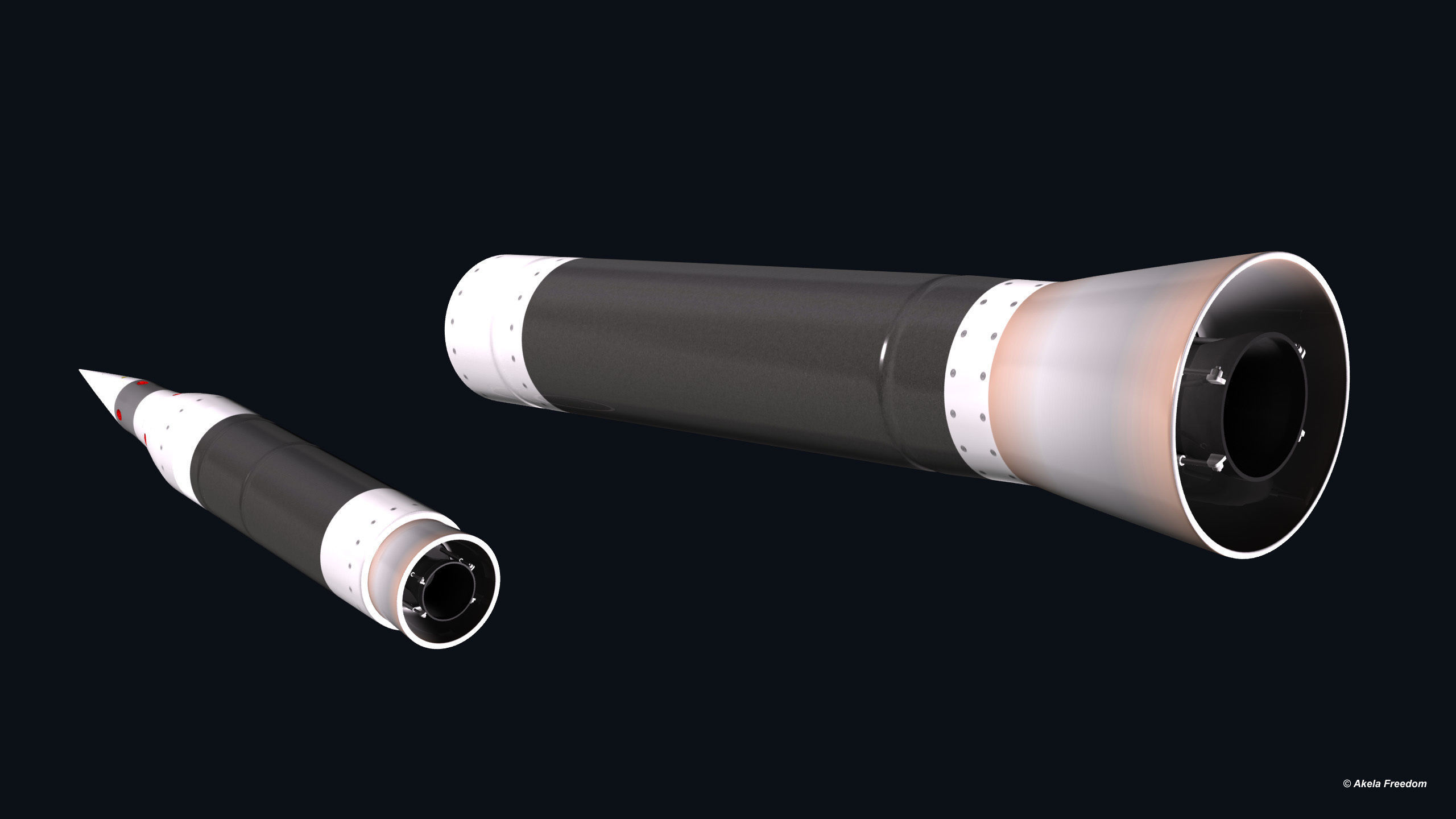 Aster 30 Block 2 3D model animated | CGTrader