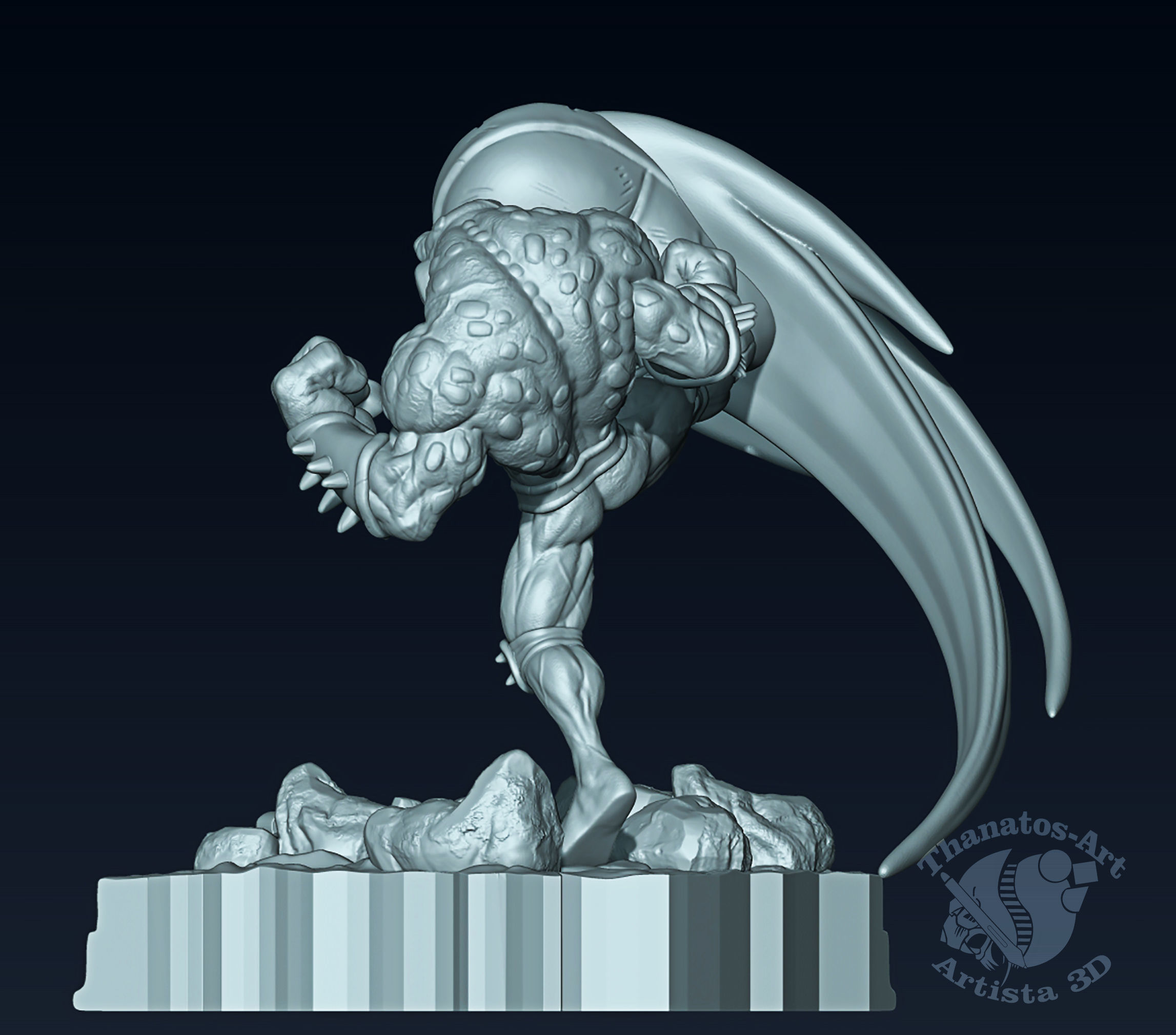 Battletoads Pimple Fan Art 3D model 3D printable | CGTrader