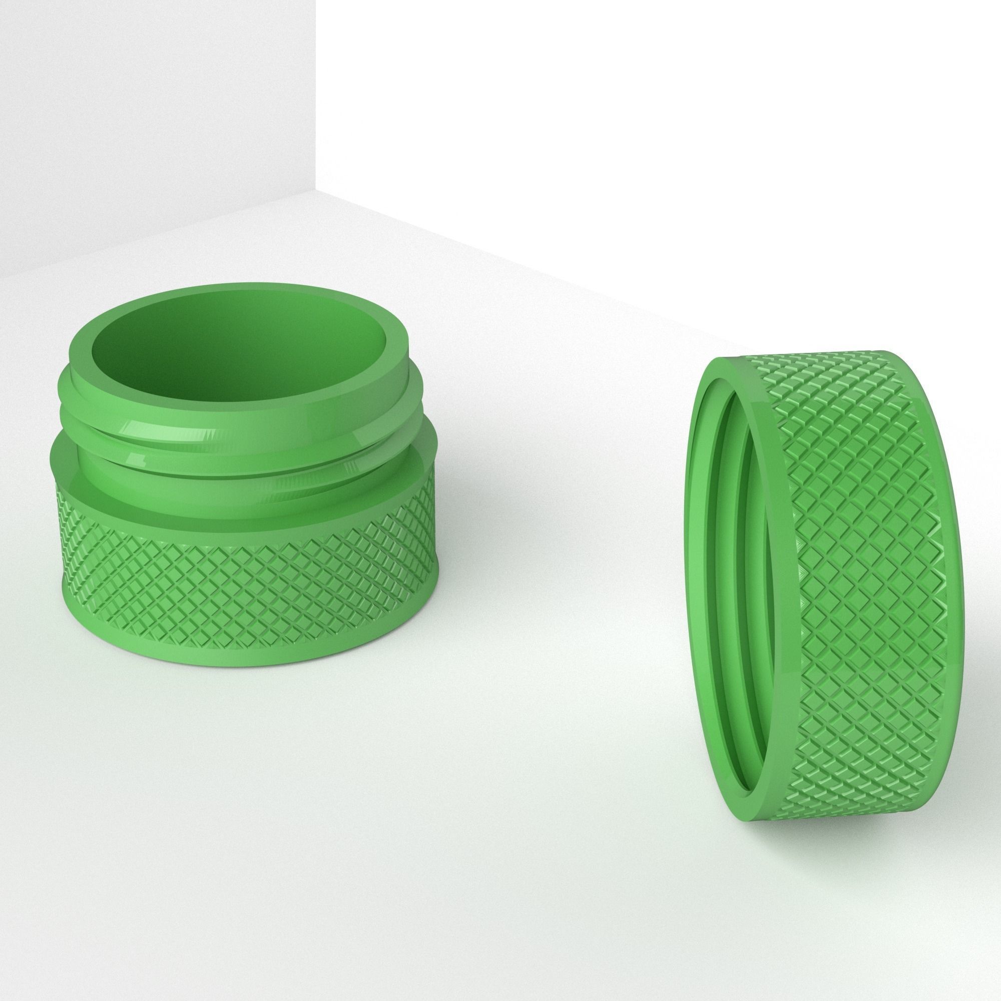3D Printable Jar 3D model 3D printable BLEND