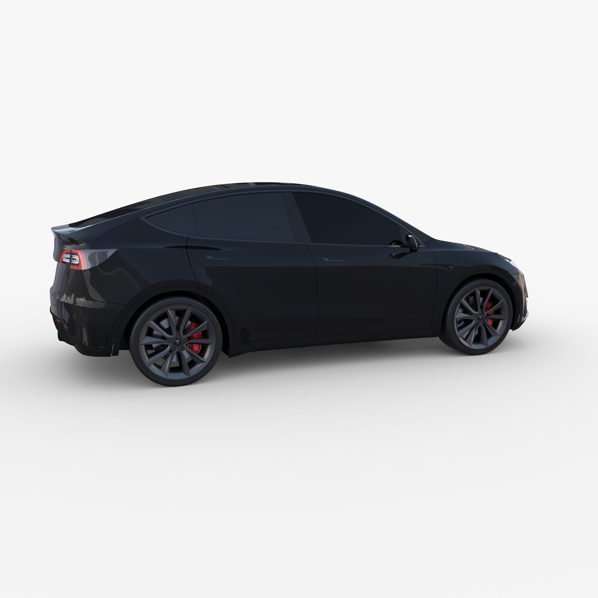 Tesla Model Y Black 3D model | CGTrader