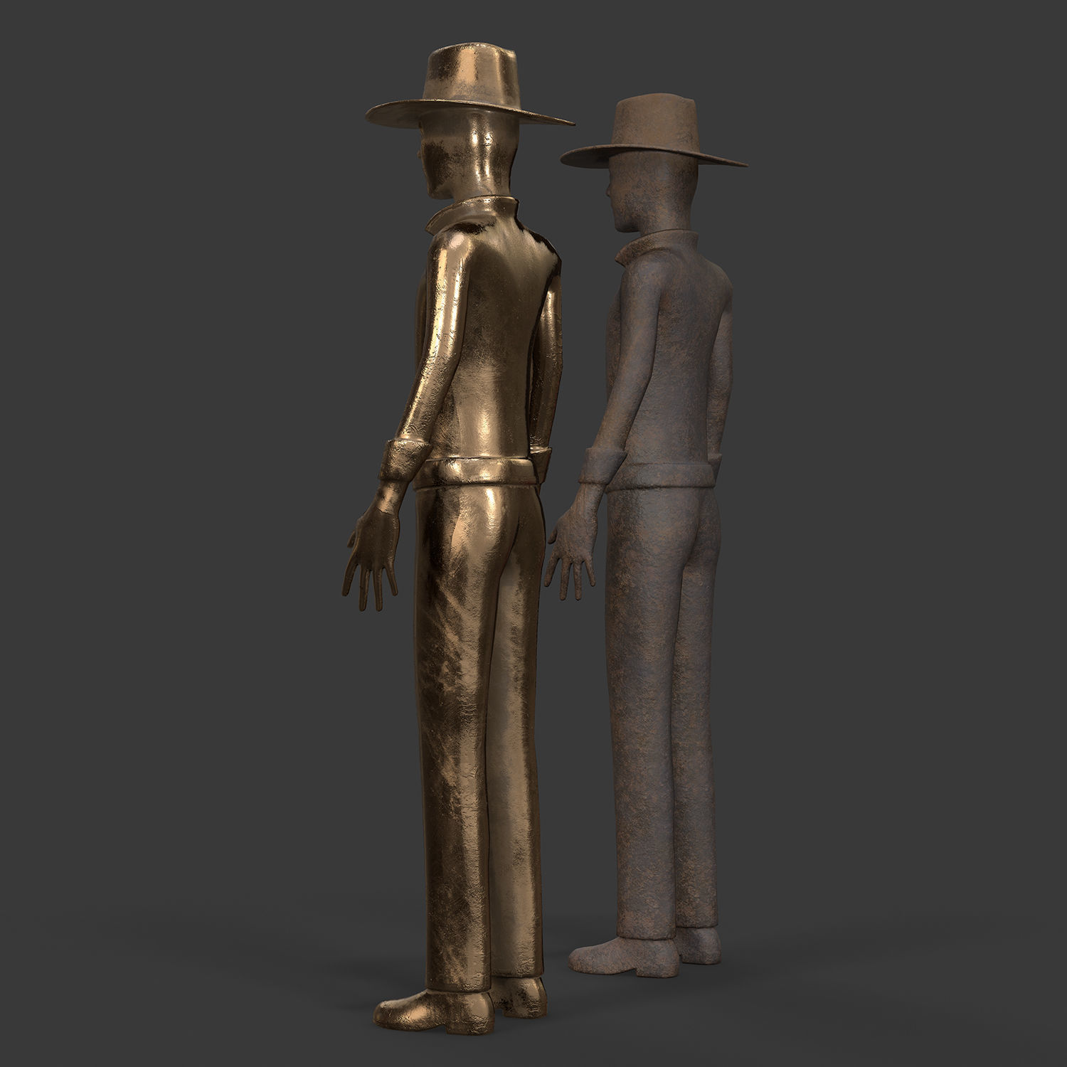 3D model Cowboy VR / AR / low-poly | CGTrader