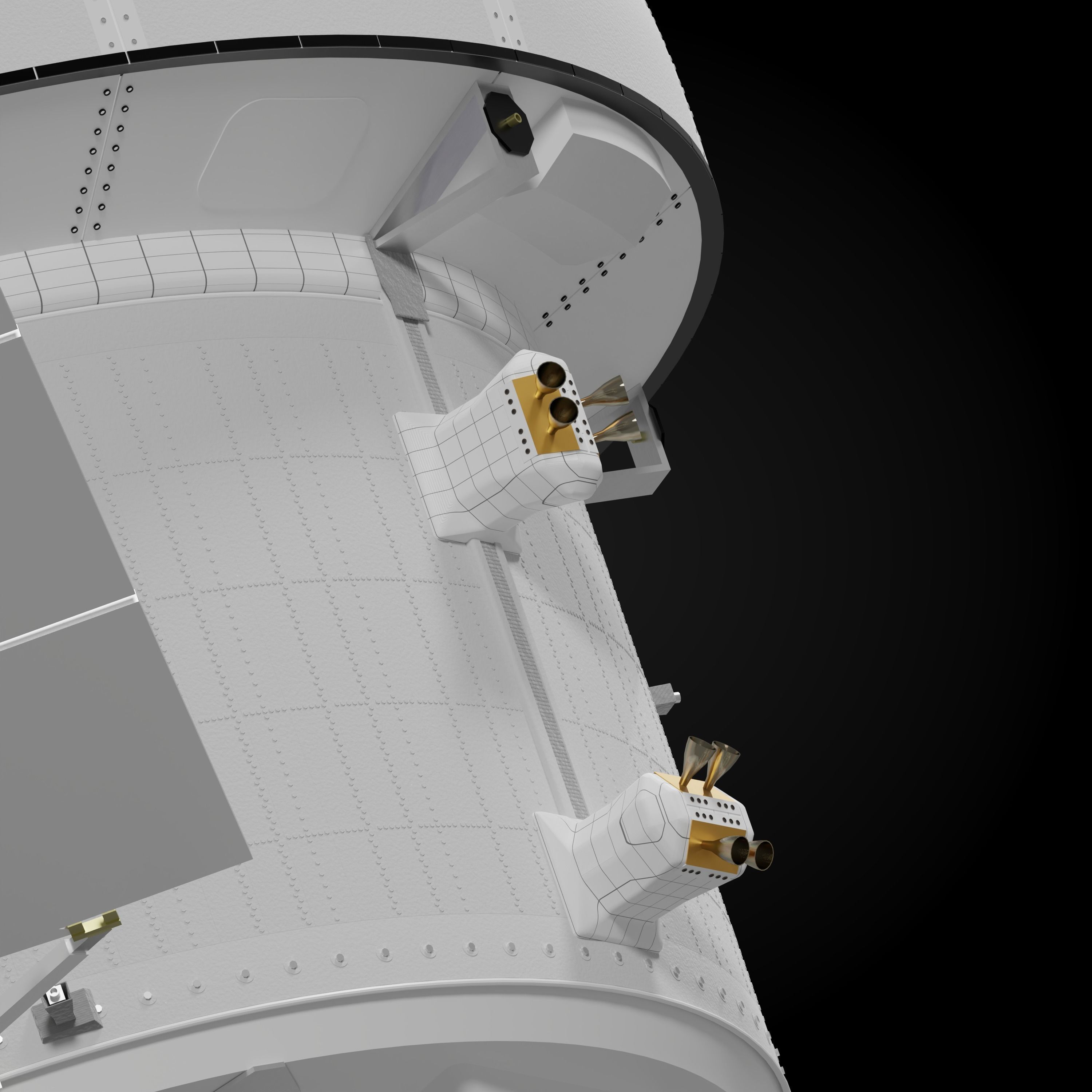 Orion MPCV Spacecraft 3D model | CGTrader