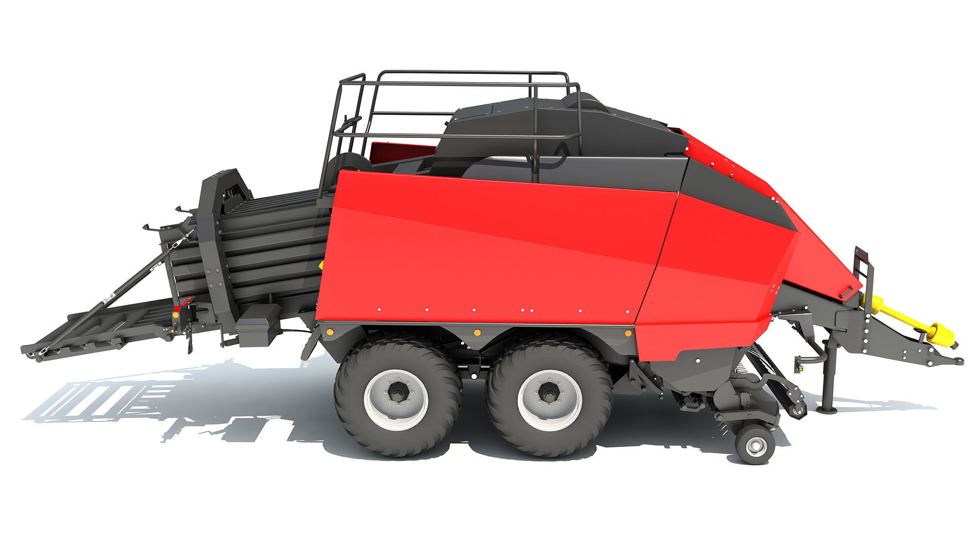 Large Square Baler 3D model | CGTrader