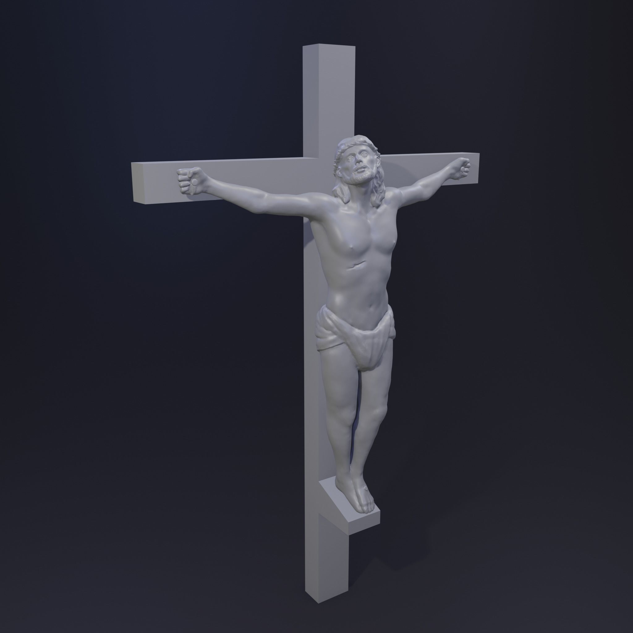 Jesus Christ 3D model 3D printable | CGTrader