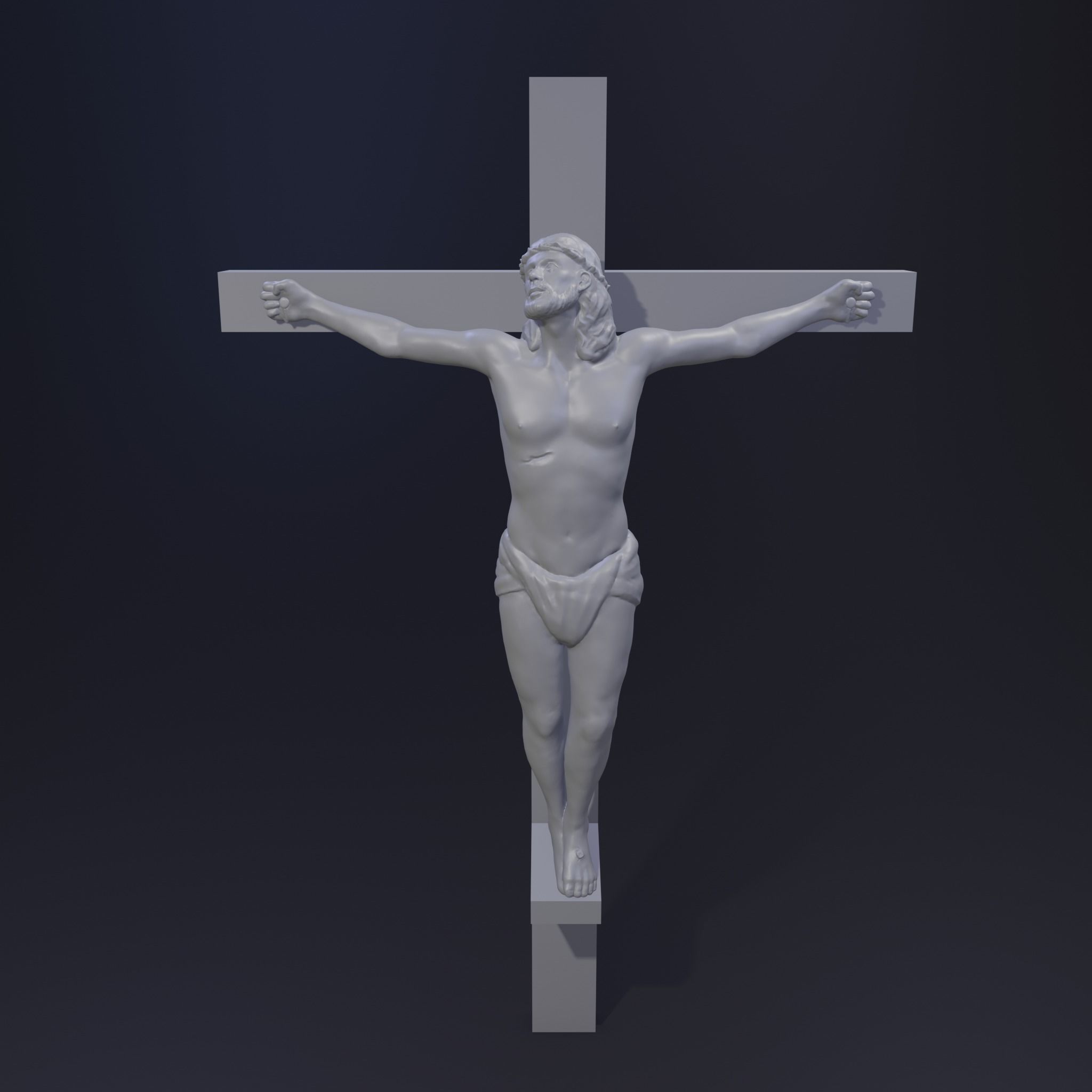 Jesus Christ 3D model 3D printable | CGTrader