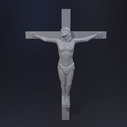 Jesus Christ 3D model 3D printable | CGTrader
