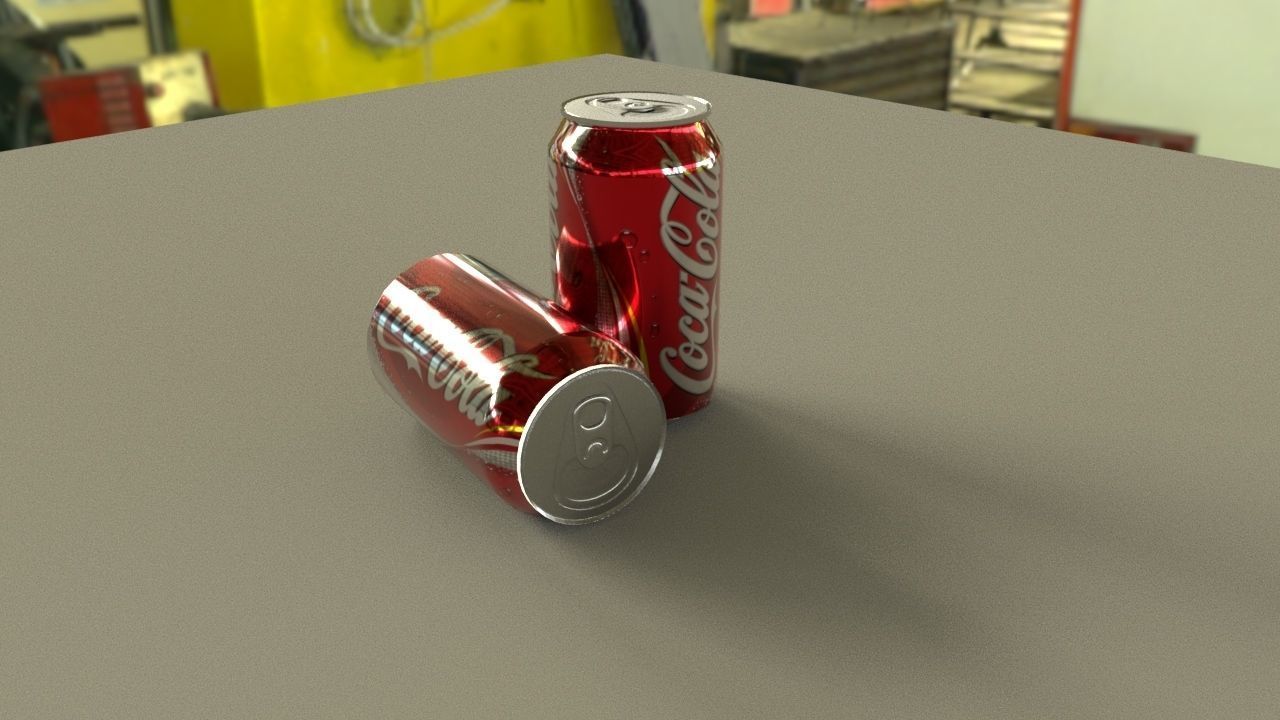 cola 3d model 3D model | CGTrader