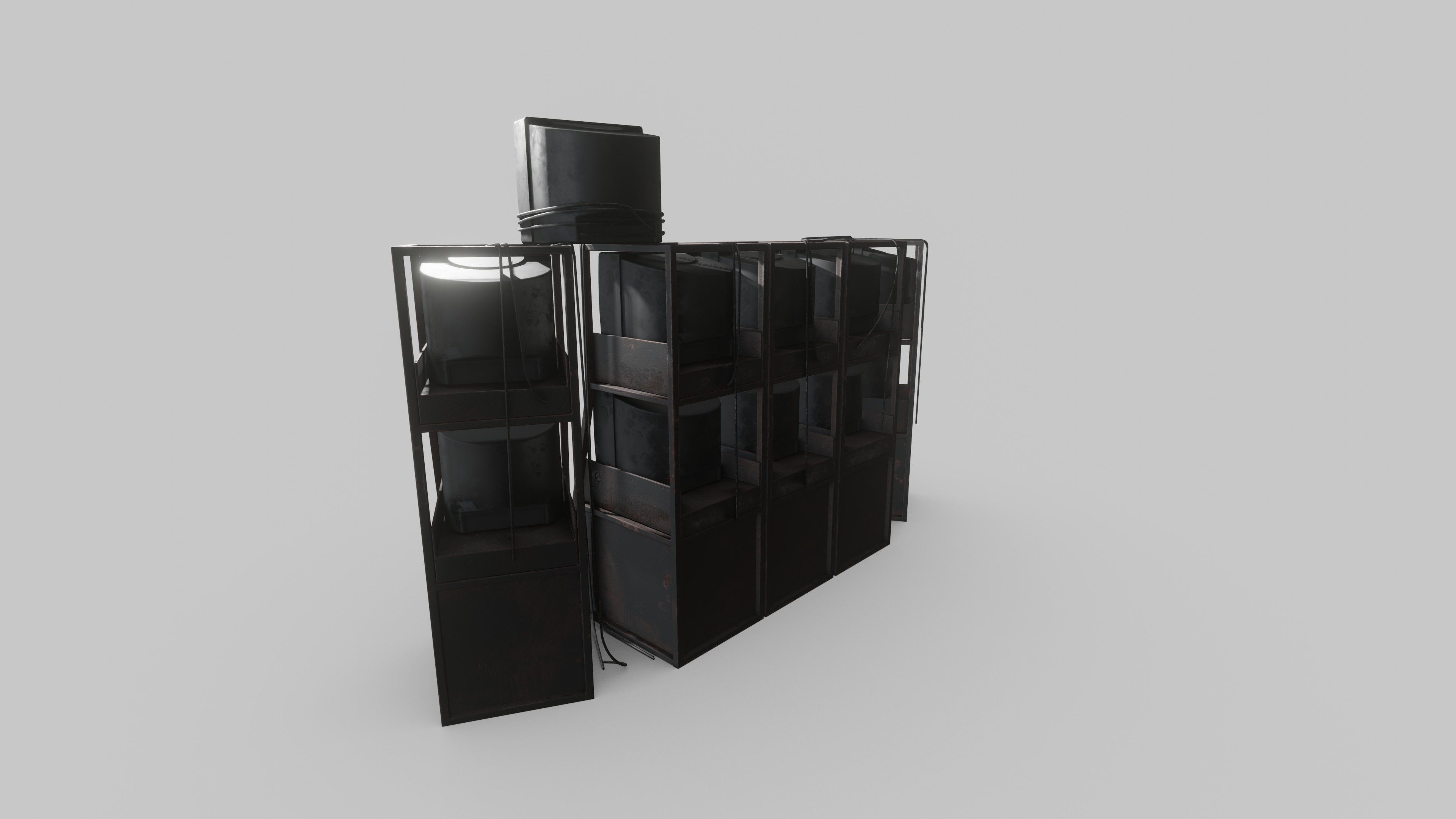 CCTV Rack free VR / AR / low-poly 3D model | CGTrader