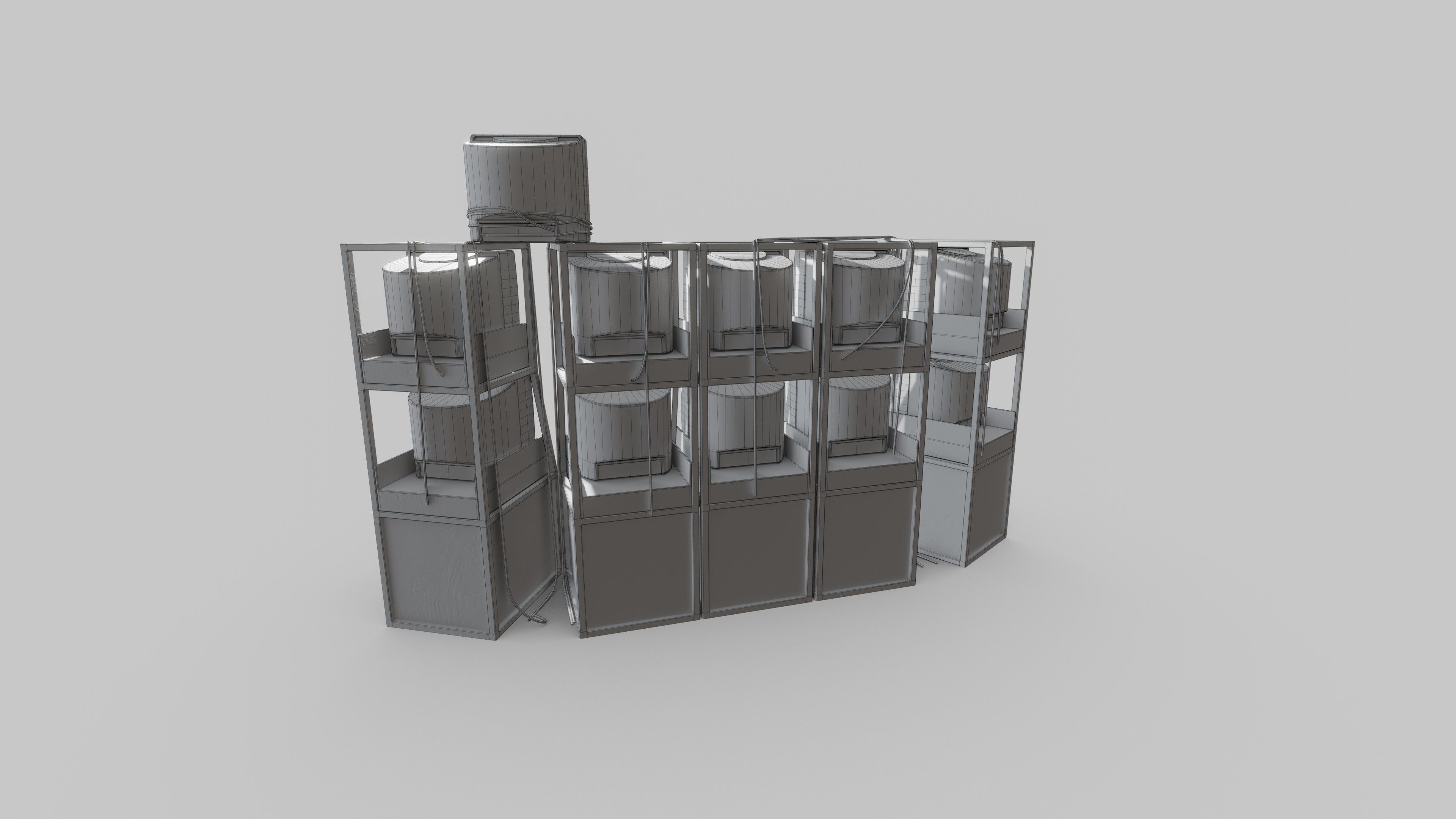 CCTV Rack free VR / AR / low-poly 3D model | CGTrader