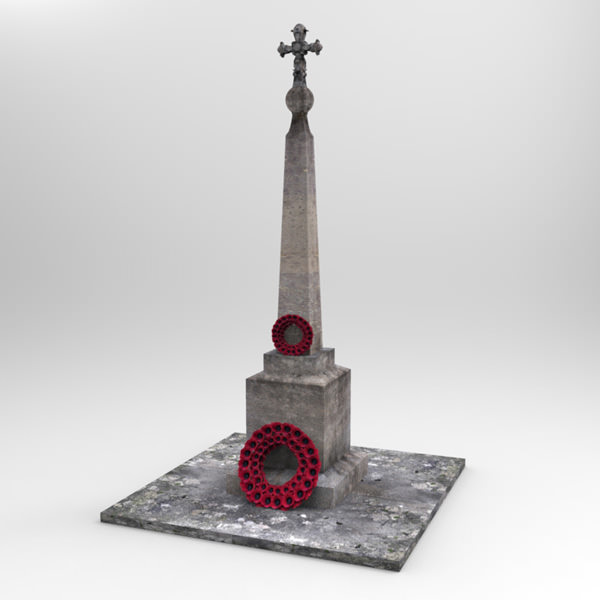 Memorial 3D model | CGTrader