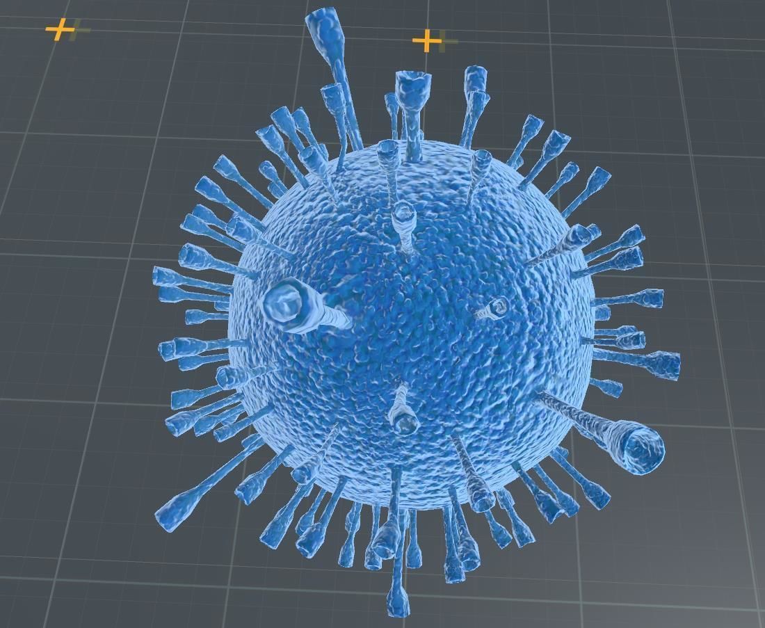 Novel Coronavirus 3D asset | CGTrader