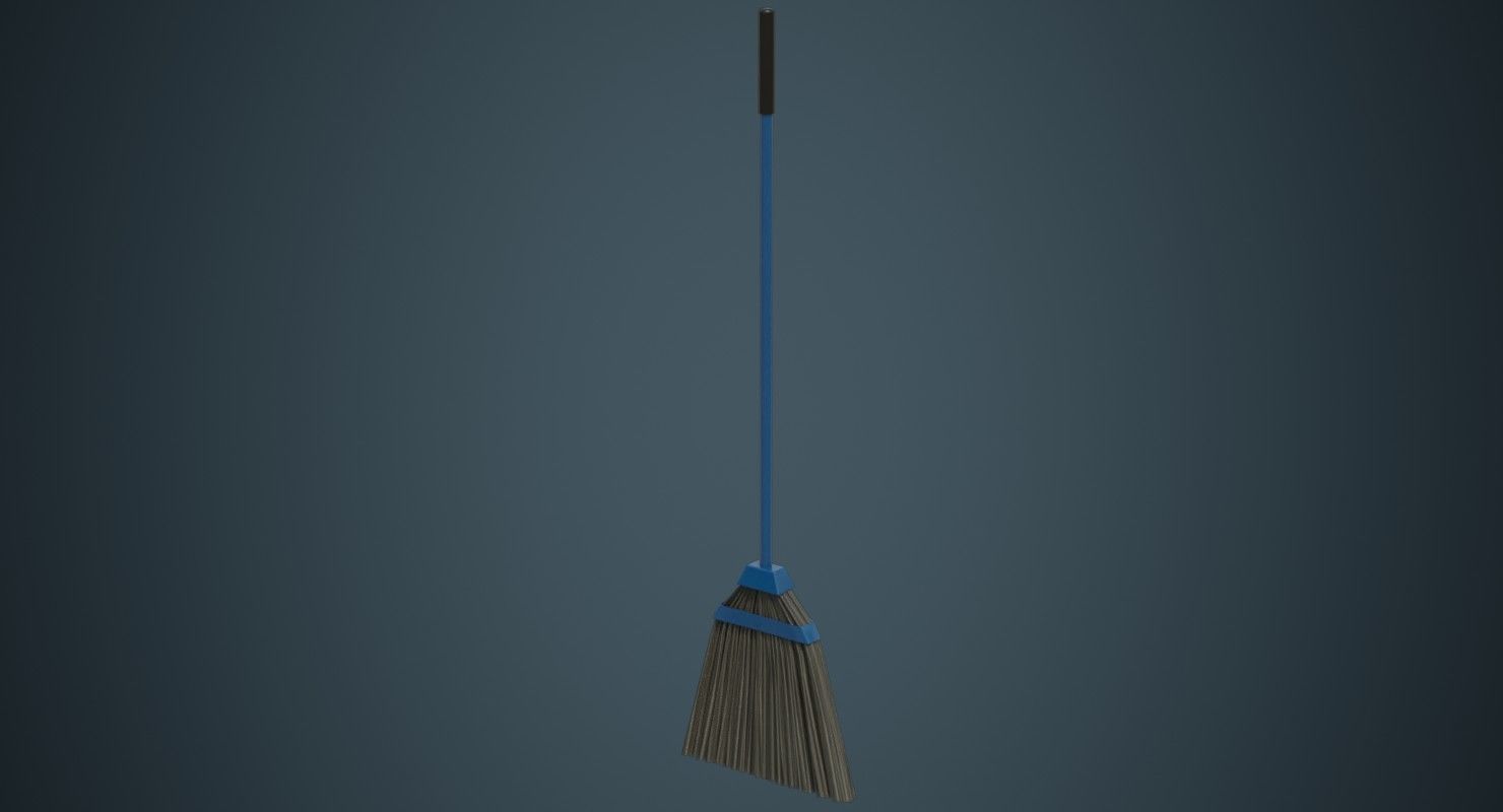 3D model Broom 1A VR / AR / low-poly | CGTrader
