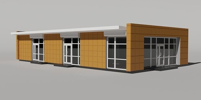 minimarket 3D model | CGTrader