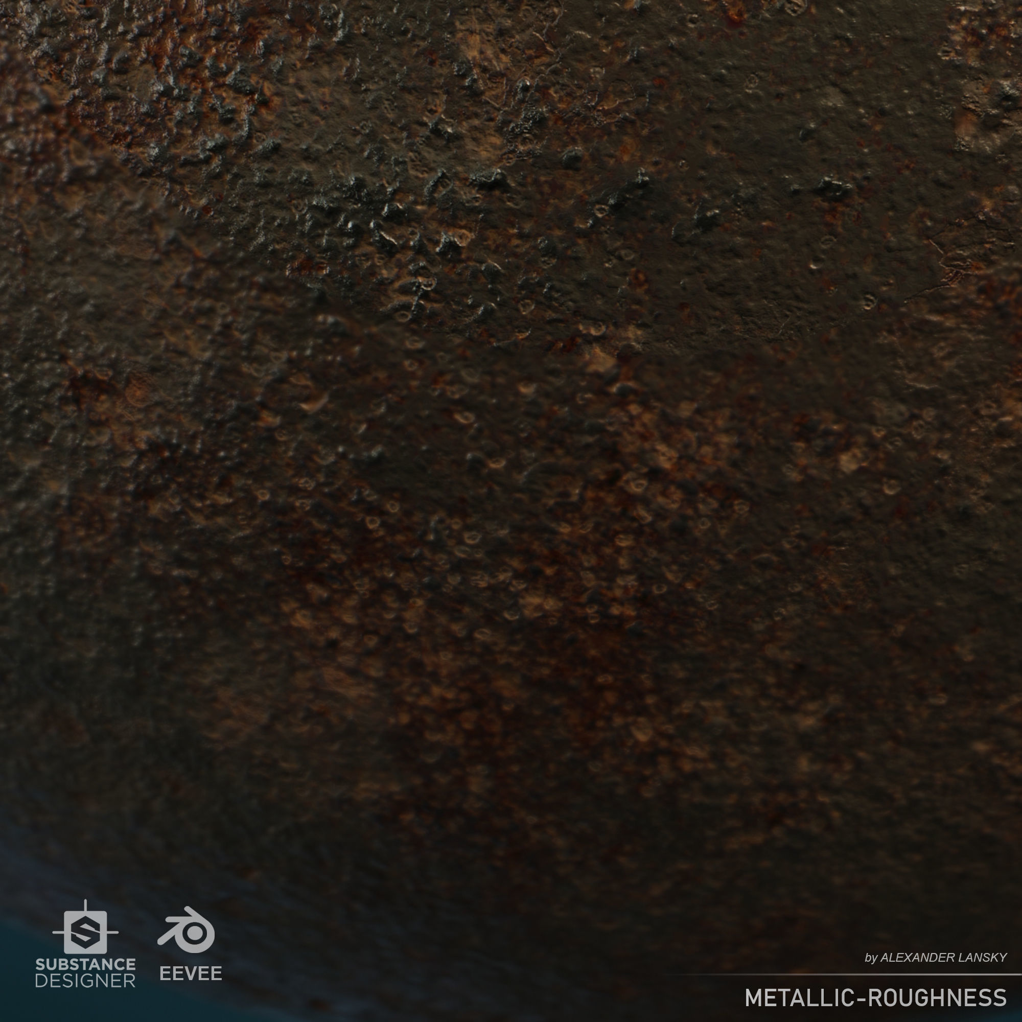 Texture Rusted cast-iron seamless material VR / AR / low-poly | CGTrader