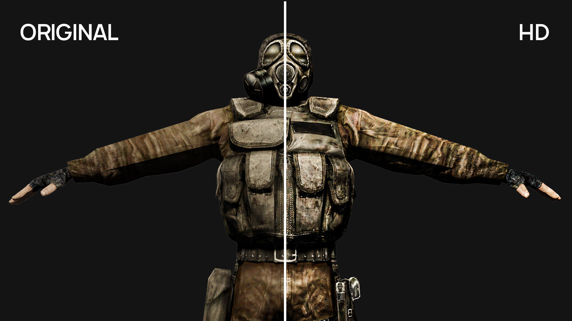 3D model STALKER Actor 3d models pack with improved hd textures VR / AR ...