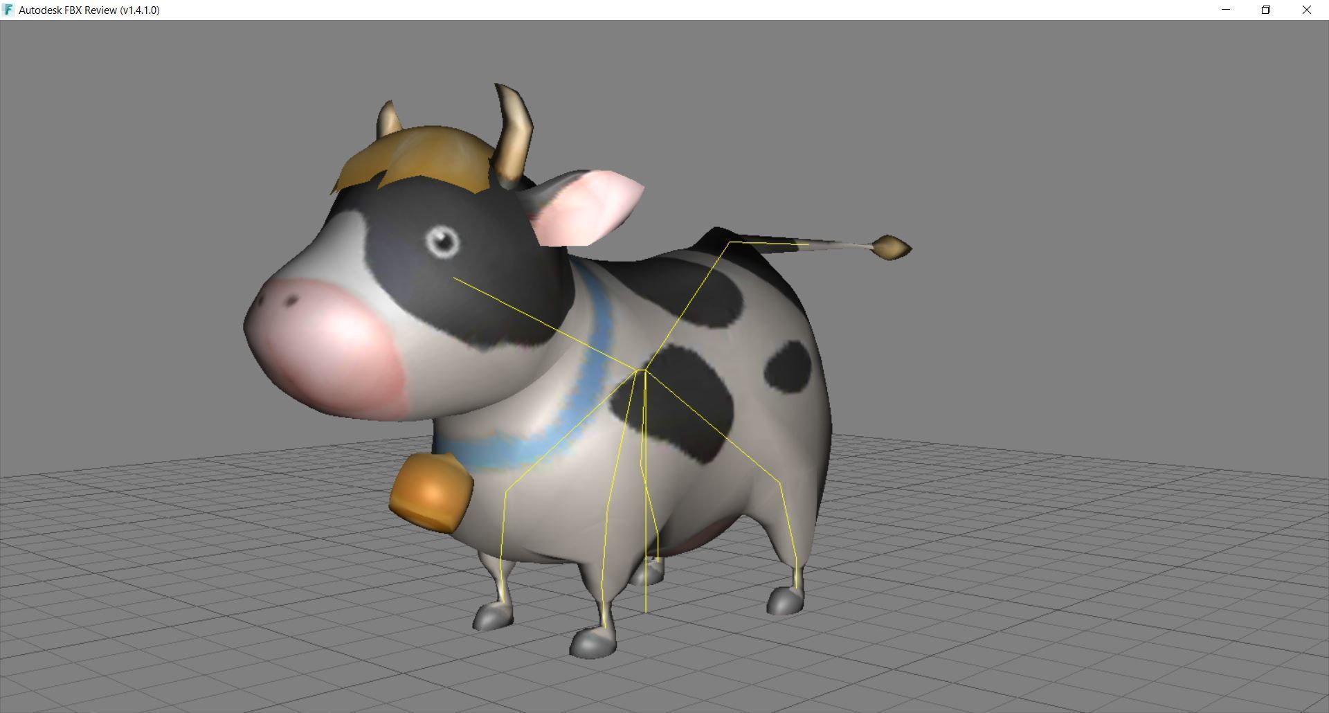 3D model Lowpoly Animal Cartoon - Cow VR / AR / low-poly | CGTrader