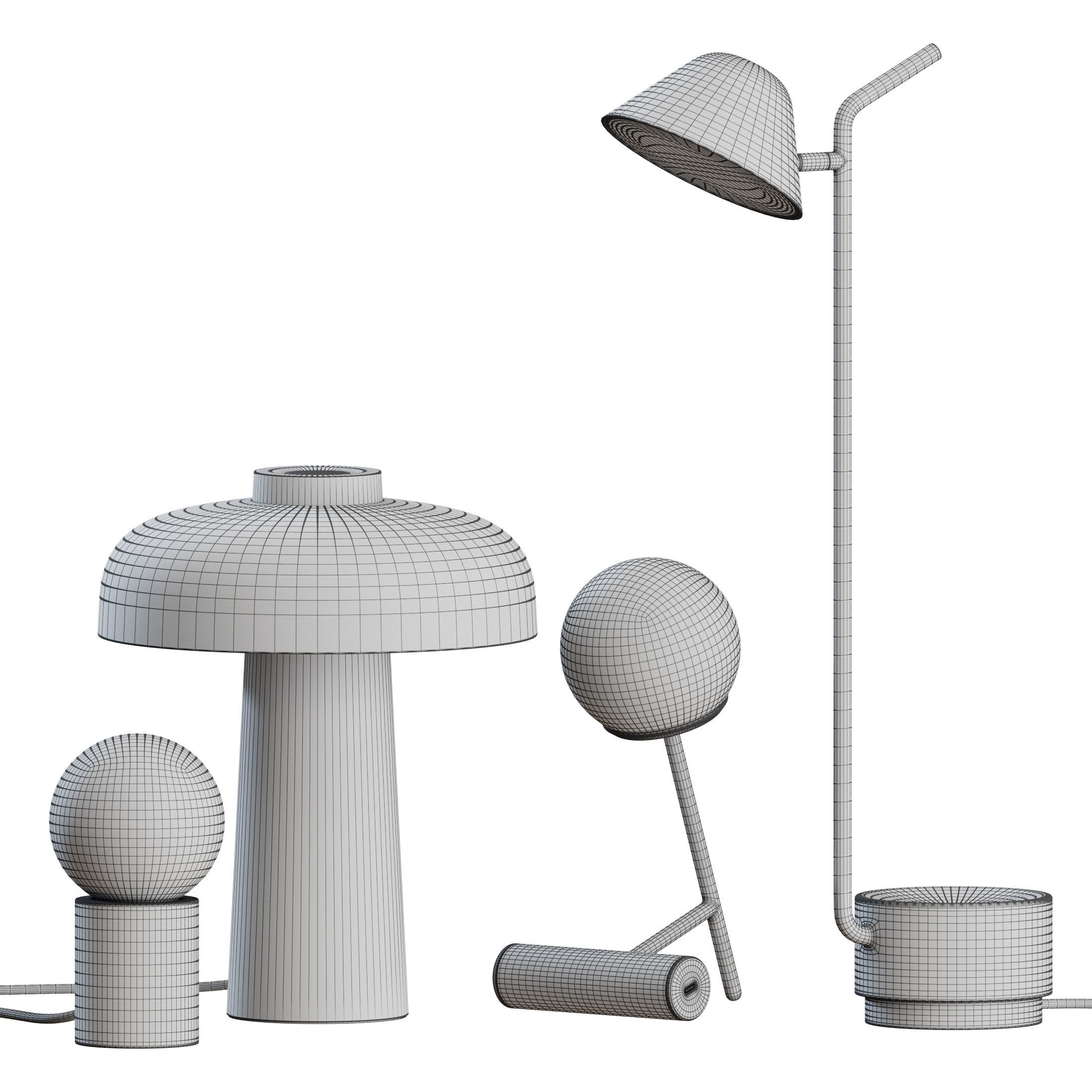 MENU Table Lamps 3D model | CGTrader