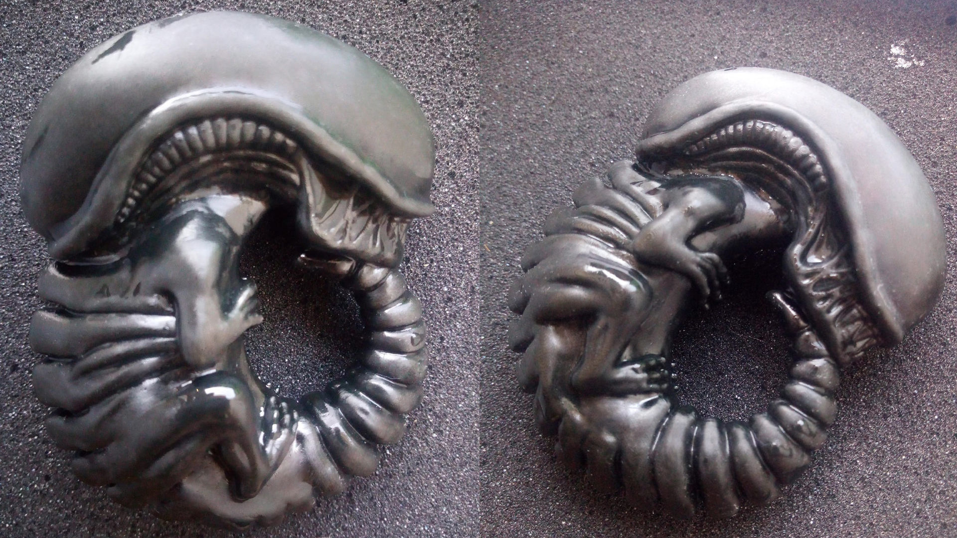 Xenomorph Alien Embryo 3D model 3D printable | CGTrader