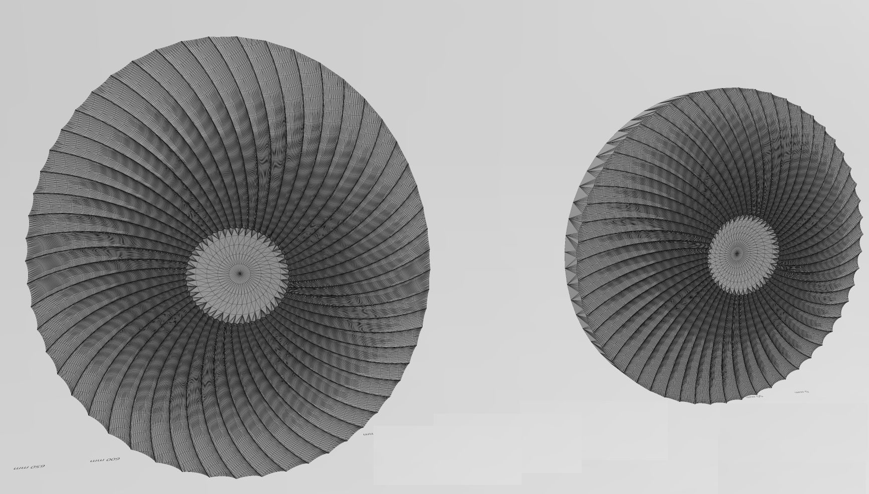 Spiral pattern panel or tile 3D model 3D printable | CGTrader