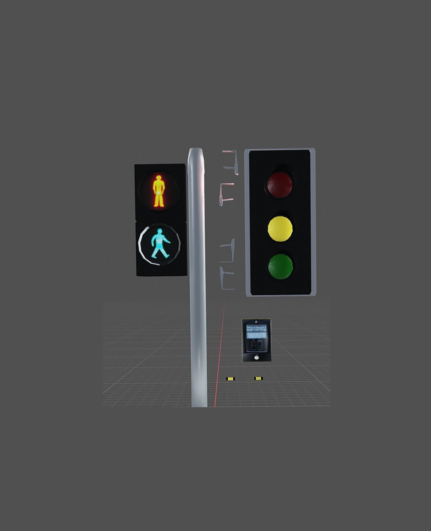 3D Asset Uk Traffic Lights Games Ready CGTrader 3D Asset Uk Traffic Lights Games Ready CGTrader