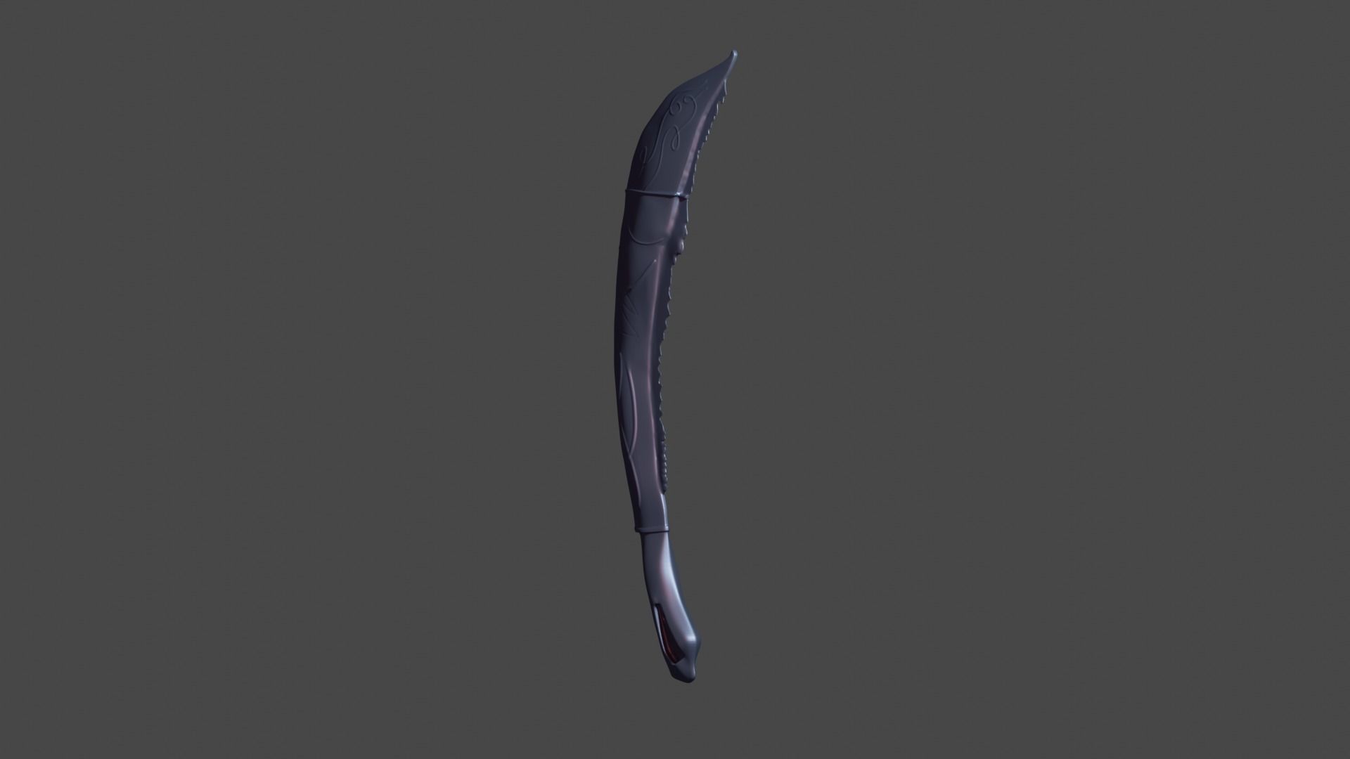 Sickle Teeth Tool 3D model 3D printable | CGTrader