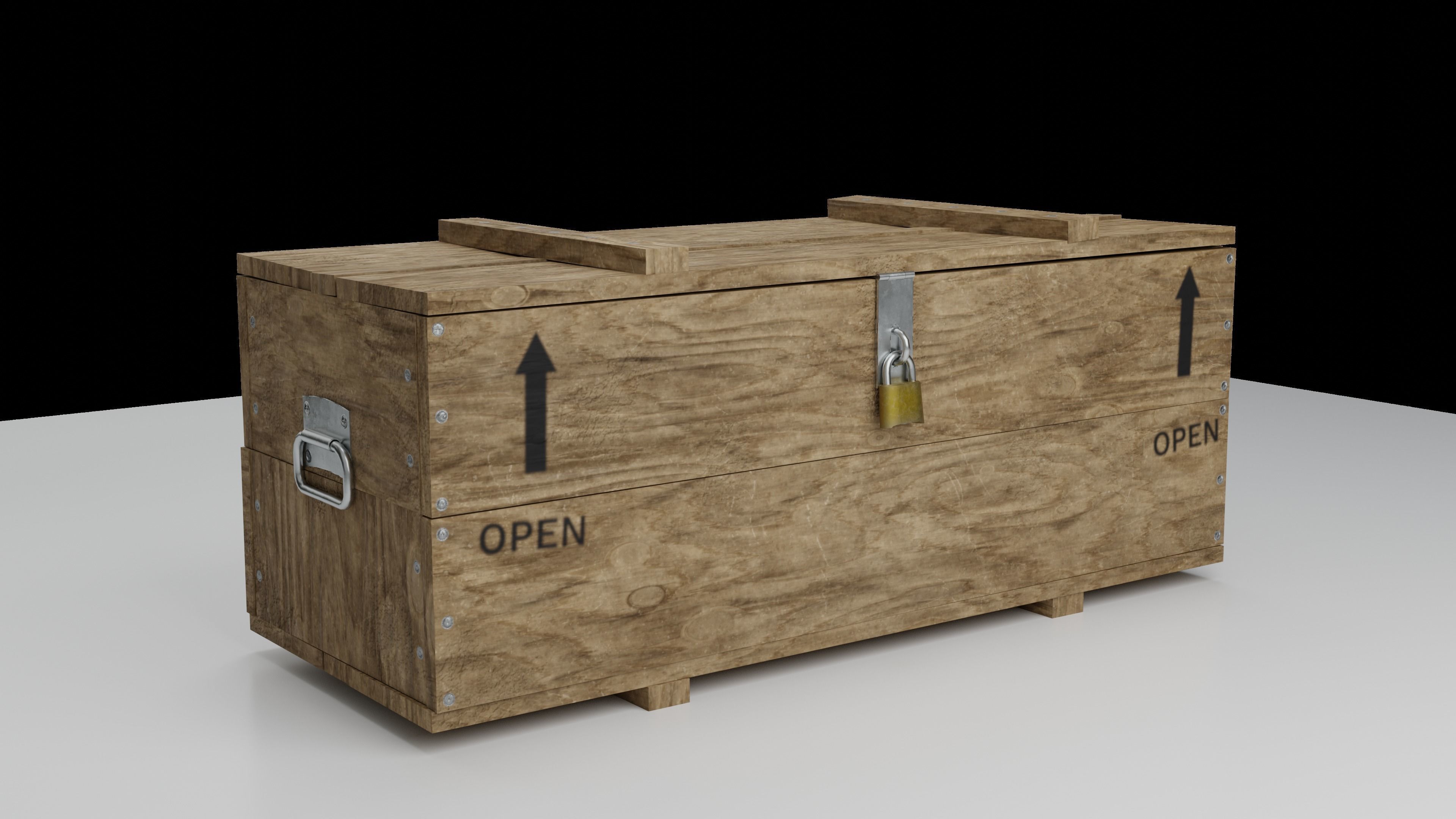 Weapons Crate free VR / AR / low-poly 3D model | CGTrader