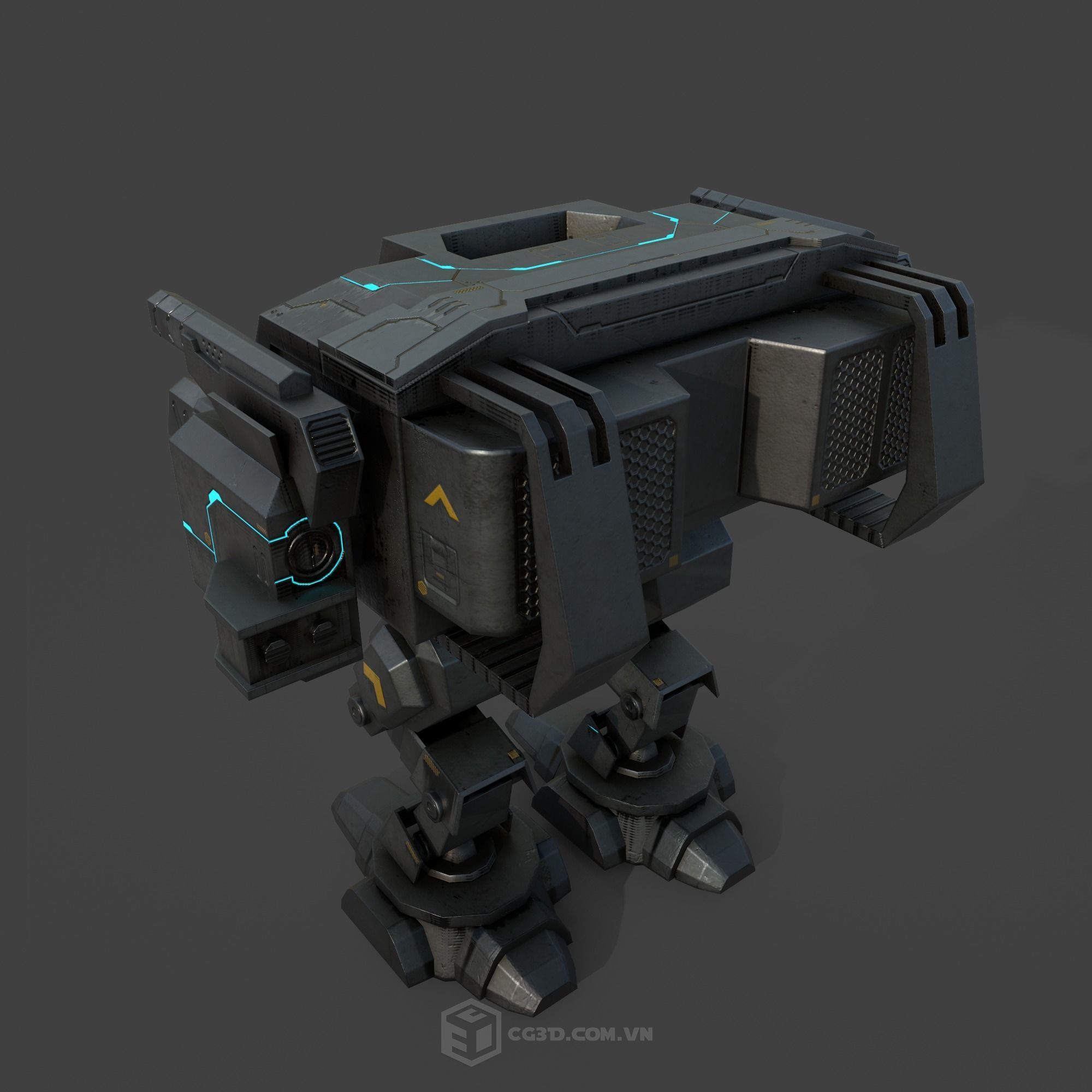 Robo Mech 3D model | CGTrader