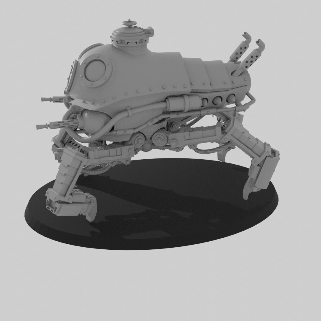 Crawler Mech Disintegrator 3D printable model | CGTrader
