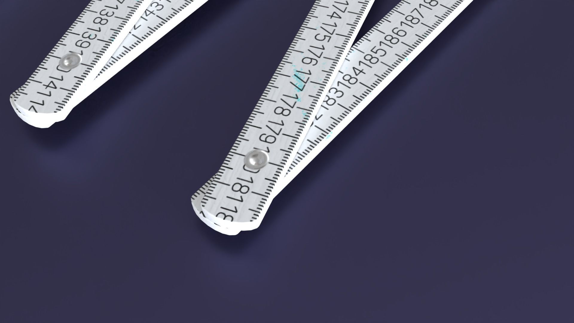 3D model Measuring sticks clean used dirty VR / AR / low-poly | CGTrader