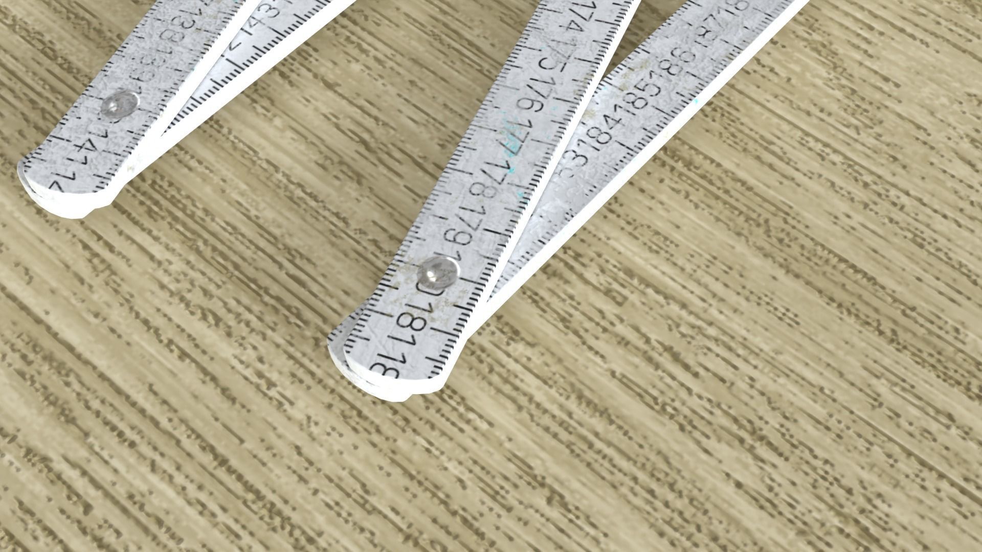 3D model Measuring sticks clean used dirty VR / AR / low-poly | CGTrader