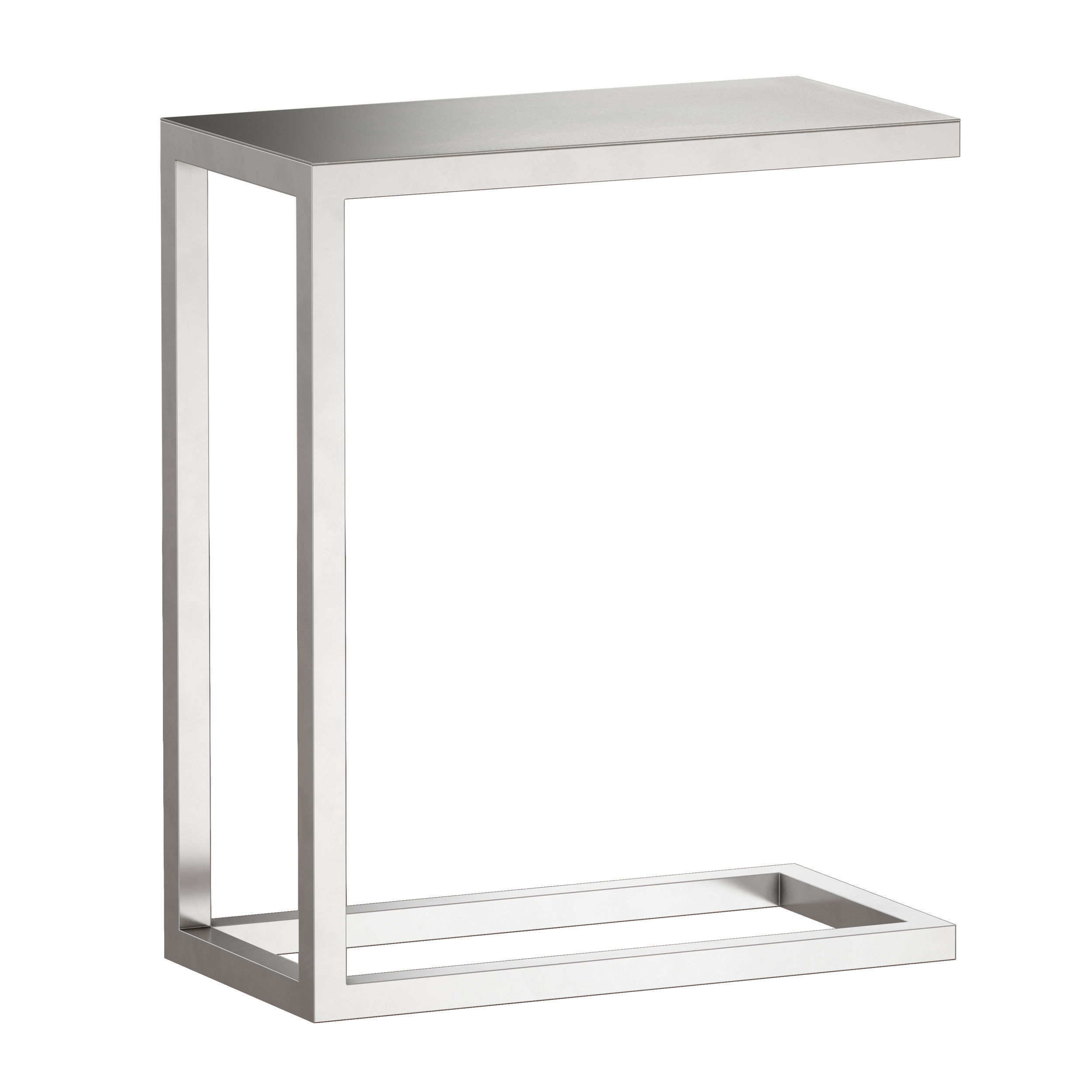 Era Stainless Steel C Table Crate and Barrel 3D model | CGTrader