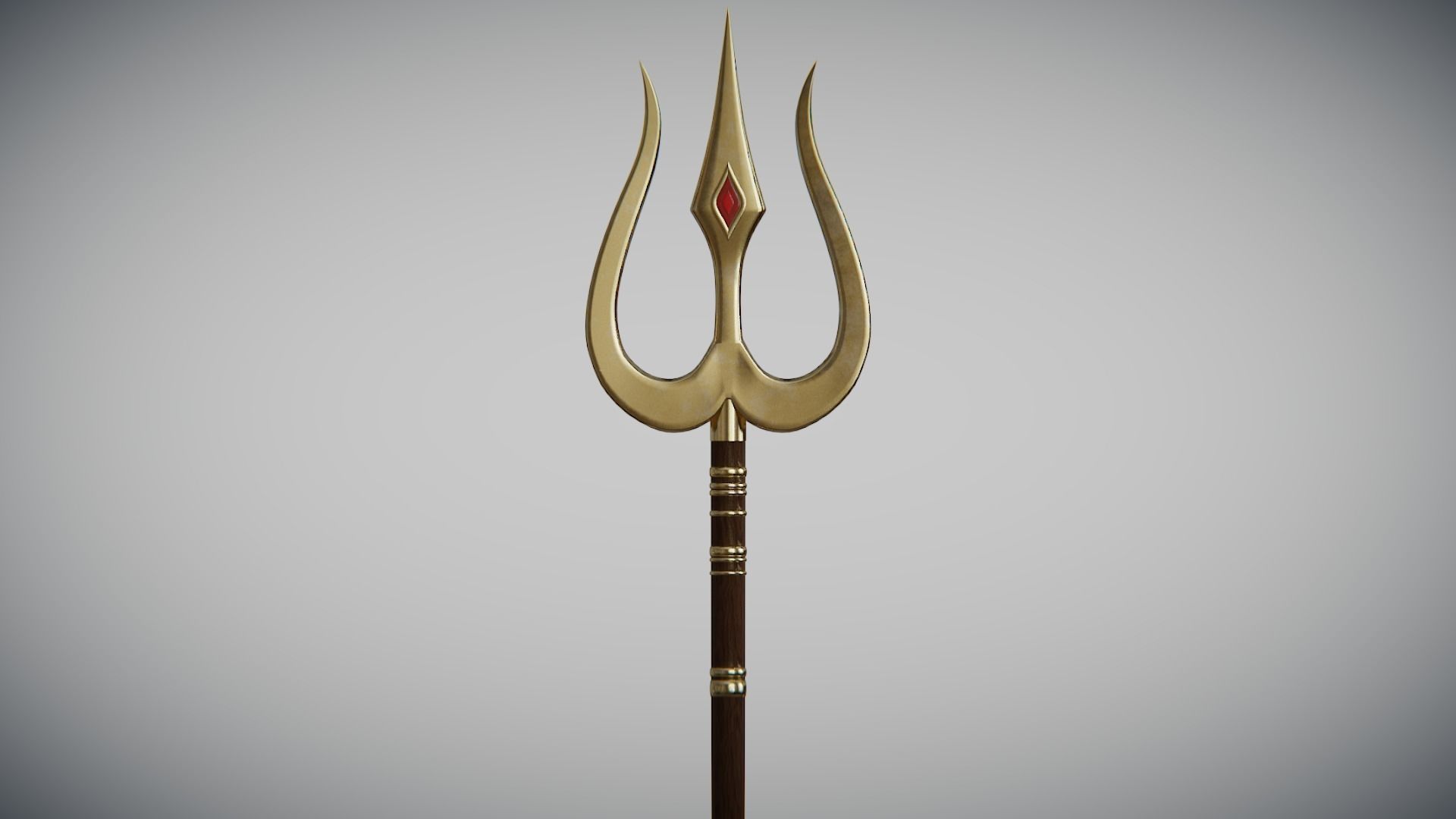 3D model Trishul of Lord Shiva VR / AR / low-poly | CGTrader