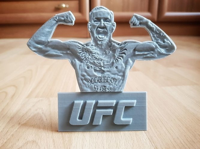 Conor McGregor 3D model 3D printable | CGTrader