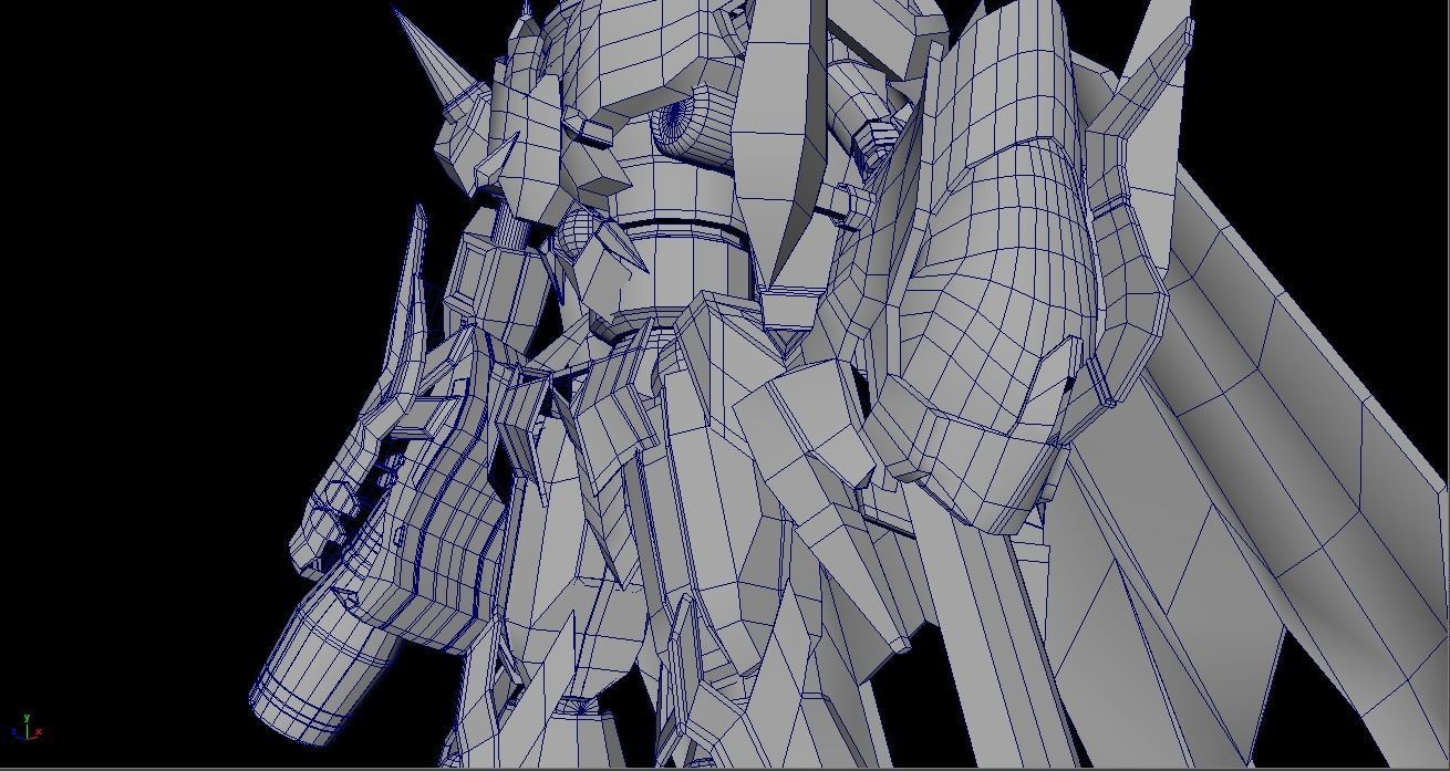 Omegamon X armor with spikes 3D model | CGTrader