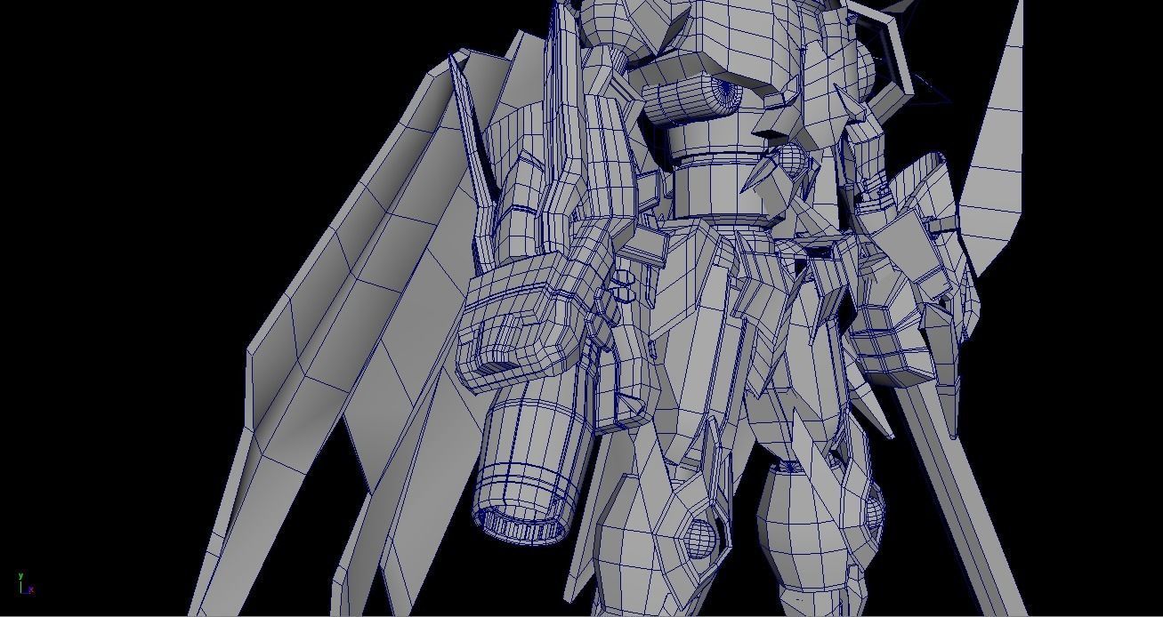 Omegamon X armor with spikes 3D model | CGTrader