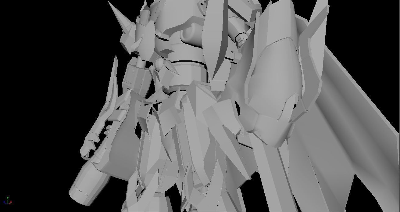 Omegamon X armor with spikes 3D model | CGTrader