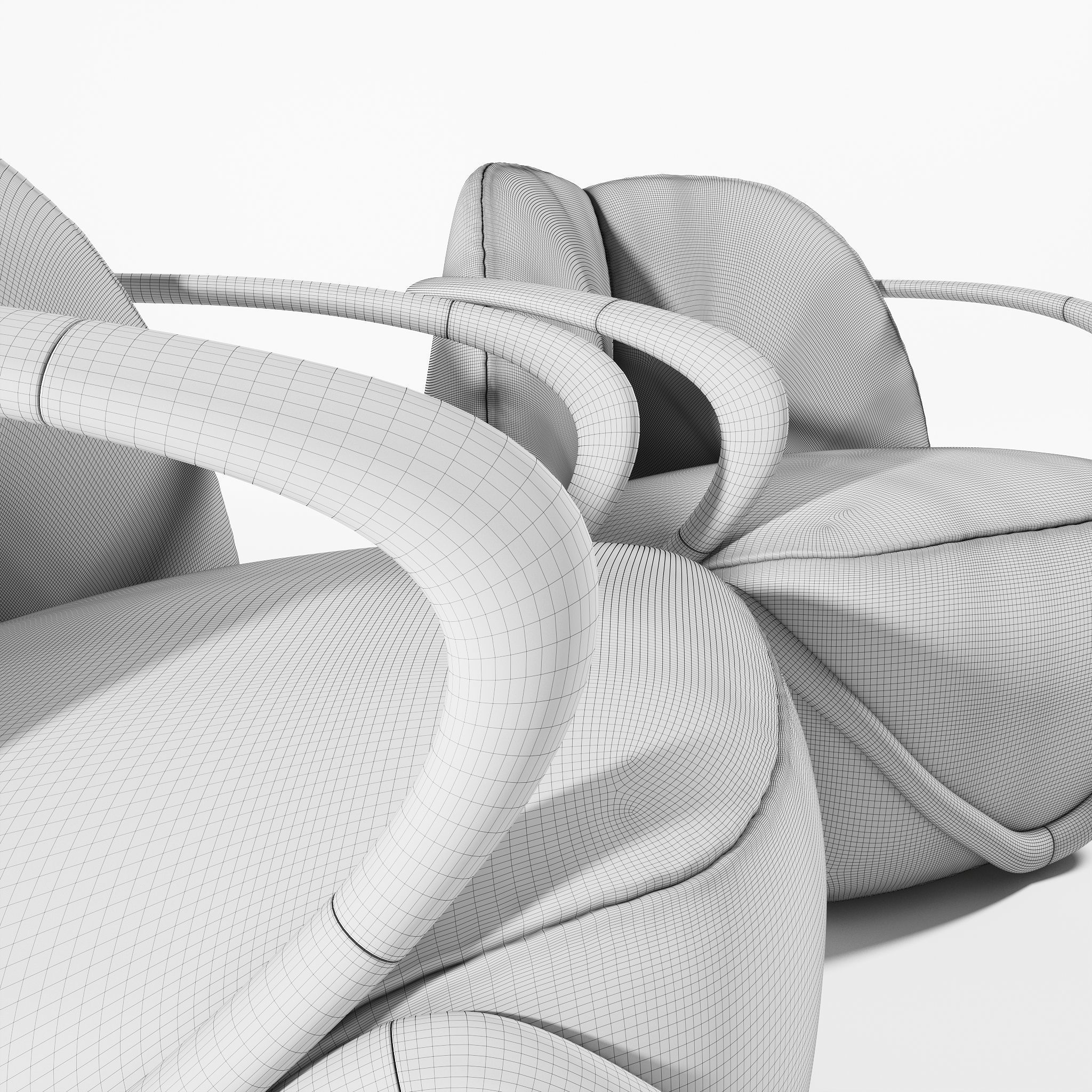 Armchair Hug 3D model | CGTrader