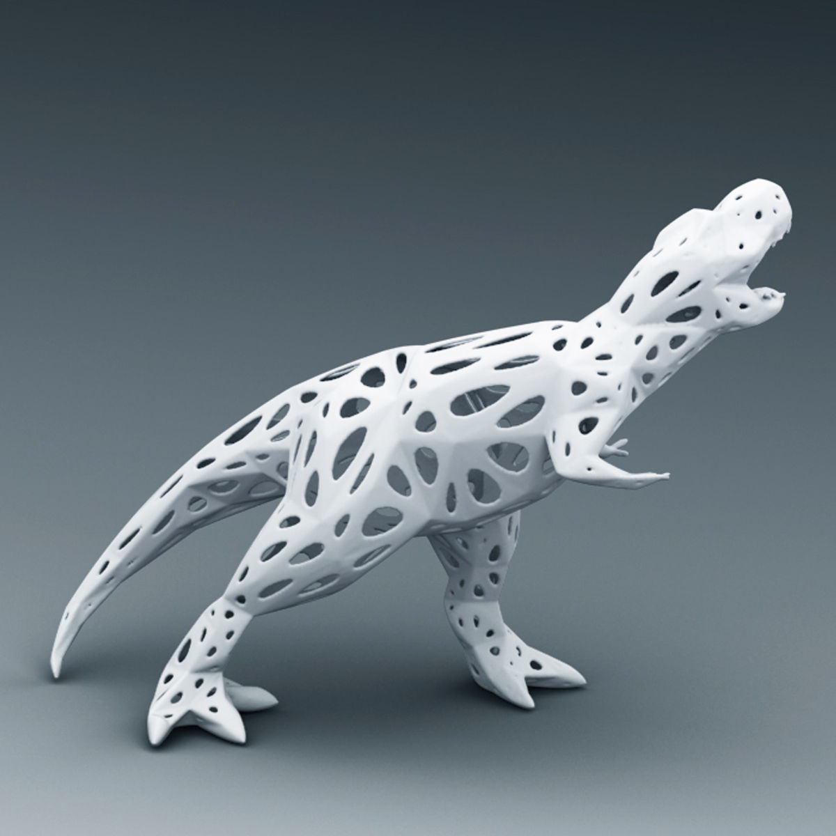 3D PRINTED MODEL T-REX-5-PATTERN-POSE 3D model 3D printable | CGTrader