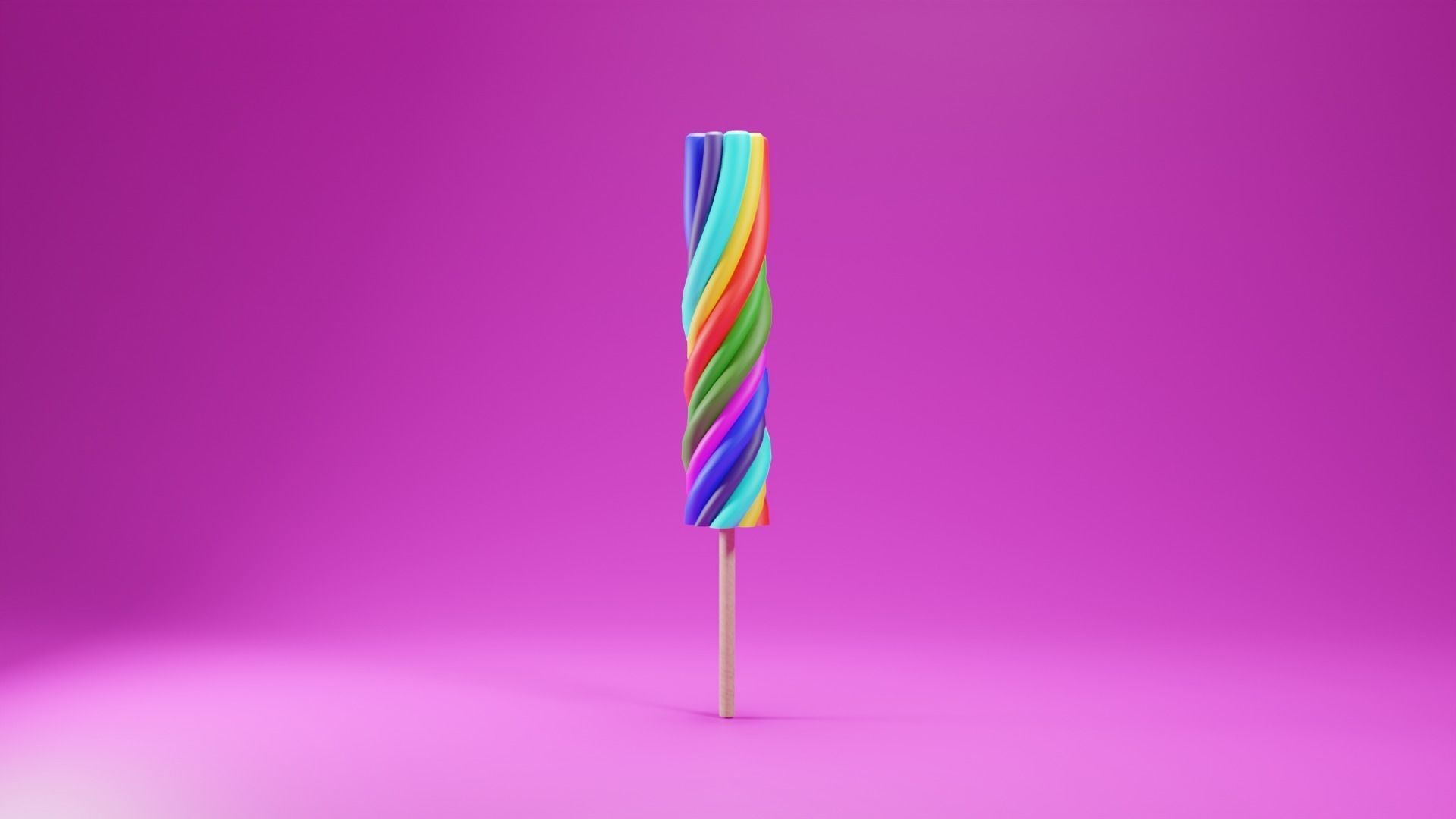 Colorful Ice Candy 3D model | CGTrader