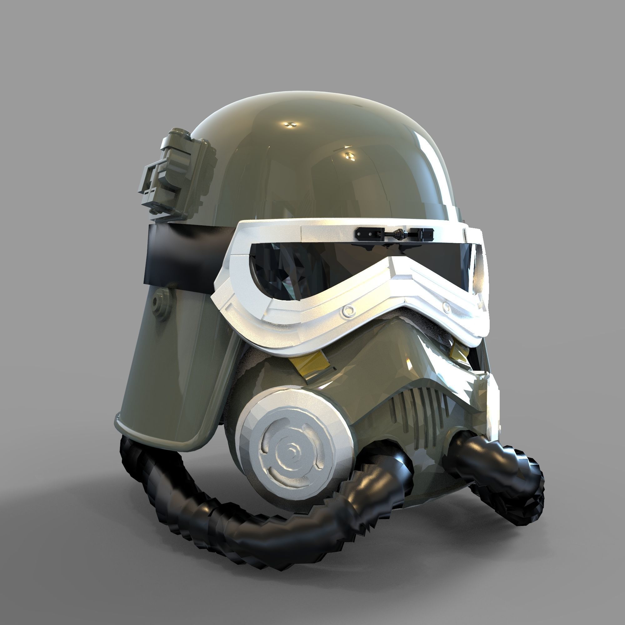 Star Wars Mud Trooper Wearable Helmet 3D model 3D printable | CGTrader