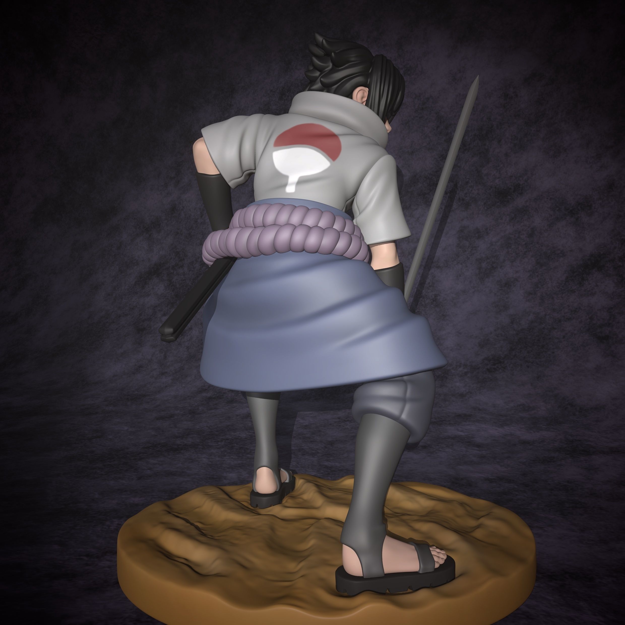 Sasuke 3D model 3D printable | CGTrader