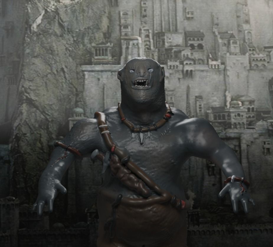 Ogr ork 3D model 3D printable | CGTrader