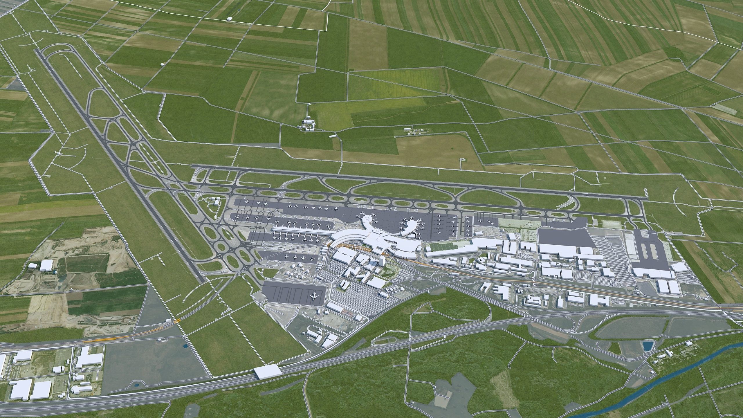 3D model Vienna City in Austria VR / AR / low-poly | CGTrader