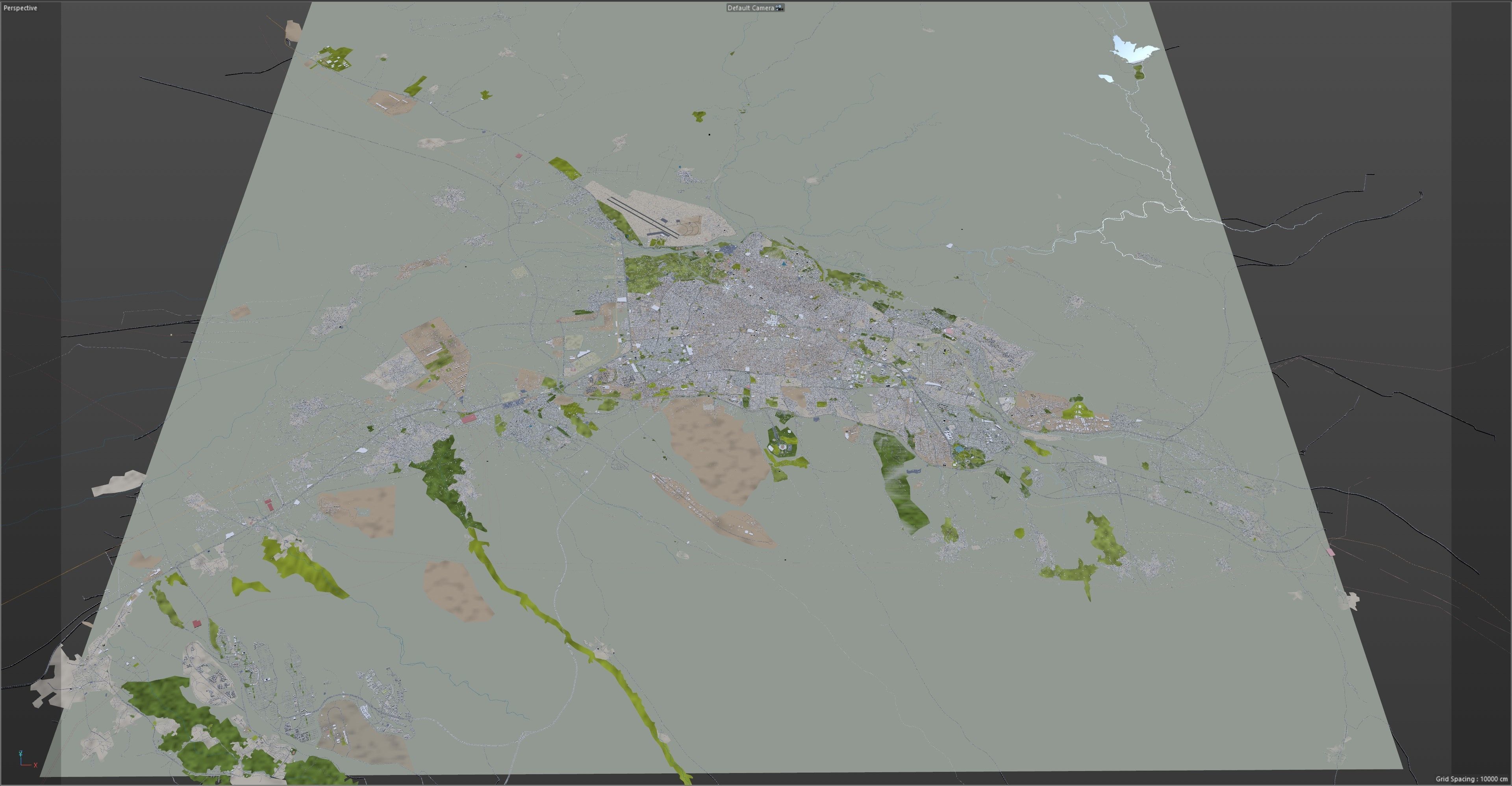 3D model Tabriz city Iran VR / AR / low-poly | CGTrader