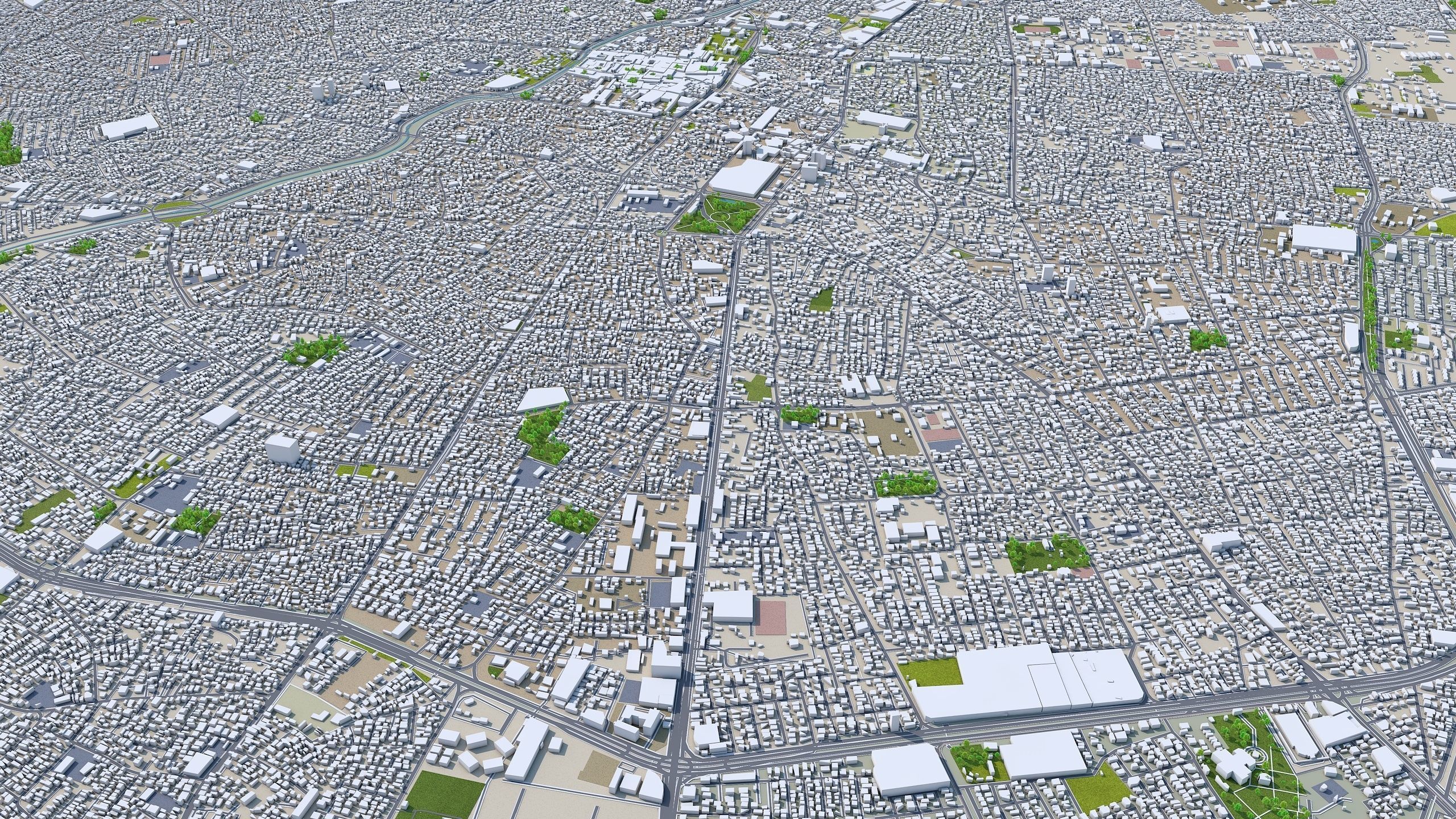 3D model Tabriz city Iran VR / AR / low-poly | CGTrader